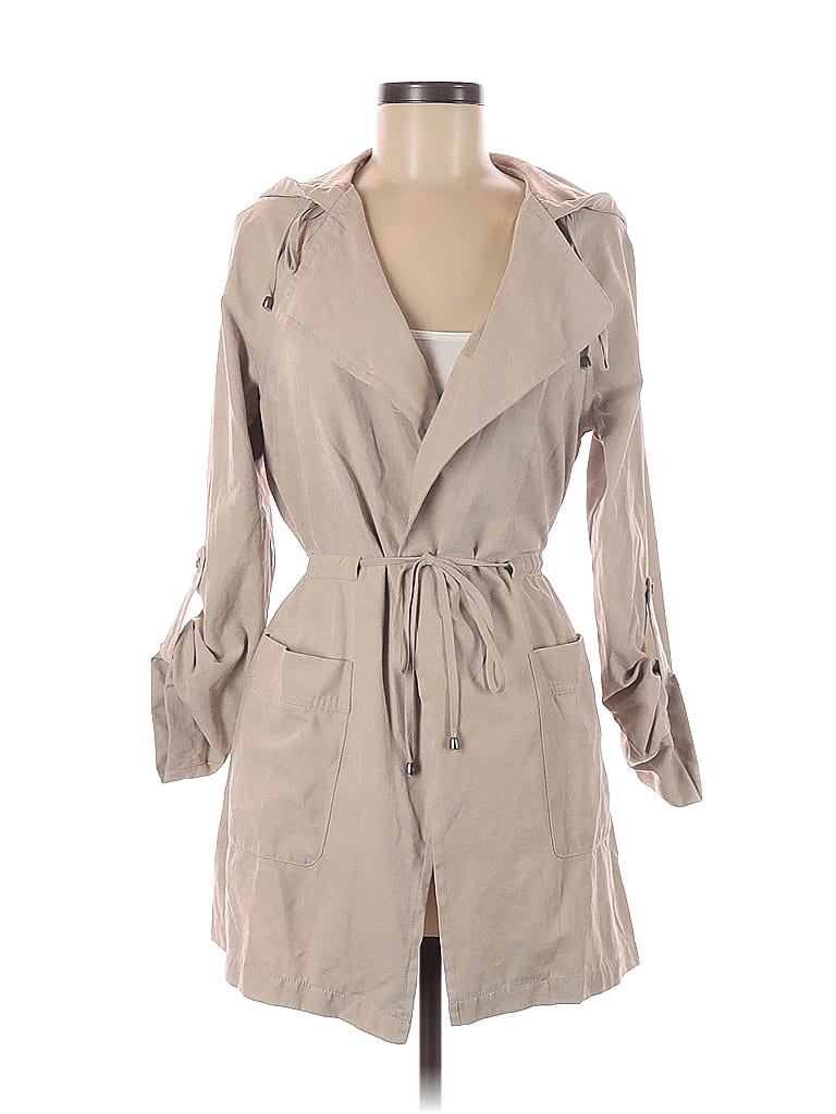 Be Cool Tan Coat Size M - 52% off | thredUP