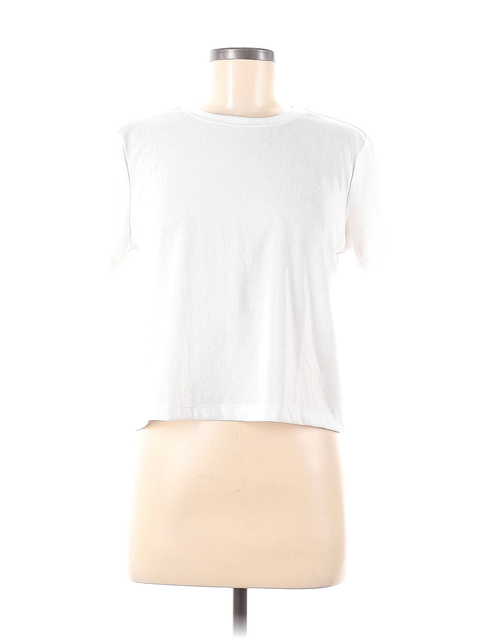 Gap Fit White Active T-Shirt Size M - 53% off | thredUP