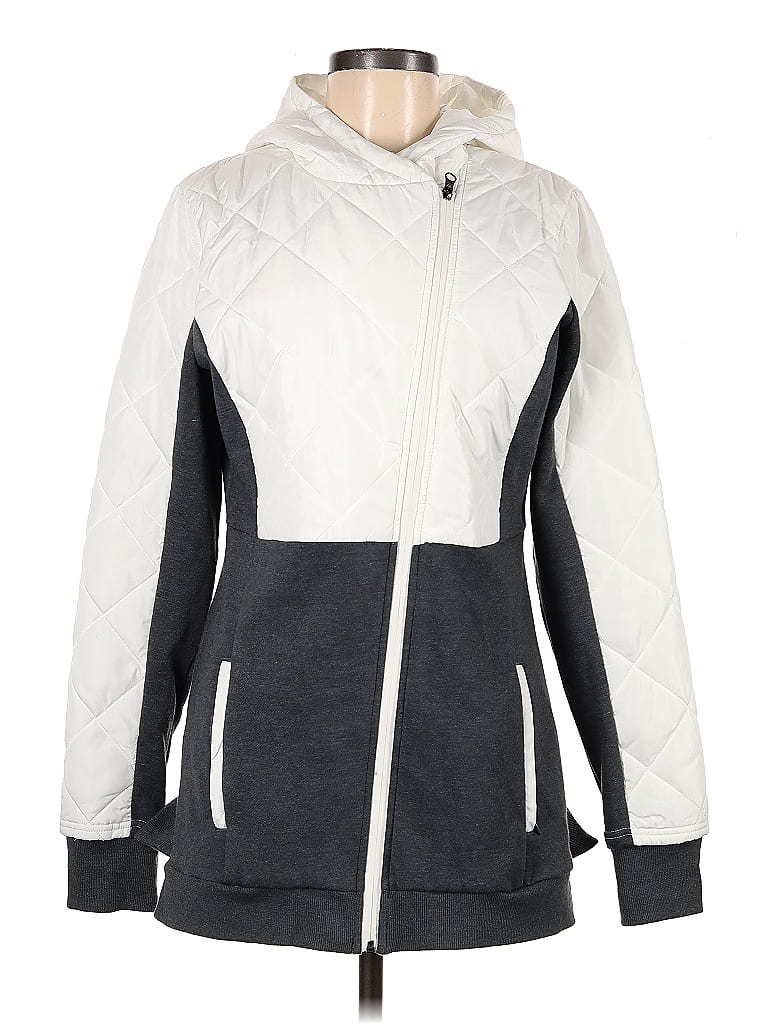 Fila Sport 100% Polyester Gray Jacket Size M - 67% off | thredUP