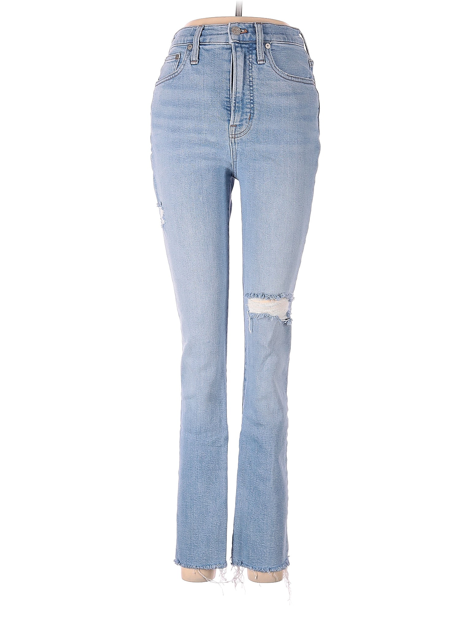 Madewell Solid Blue The Perfect Vintage Jean in Coffey Wash: Worn-In ...