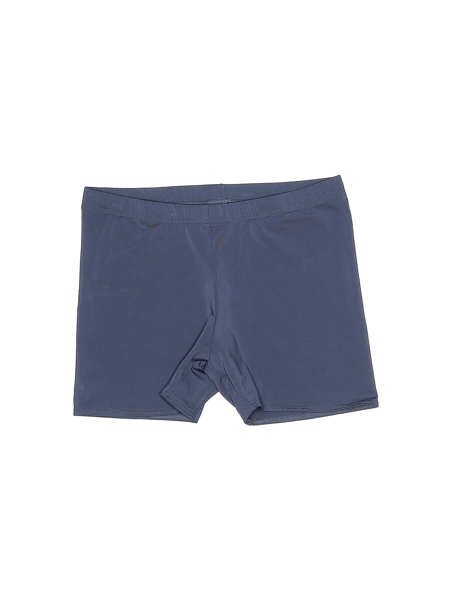 Adidas Stella Mccartney Solid Blue Athletic Shorts Size L 62 Off Thredup