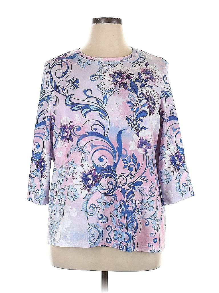 Cathy Daniels Purple Long Sleeve T-Shirt Size XL - 48% off | thredUP