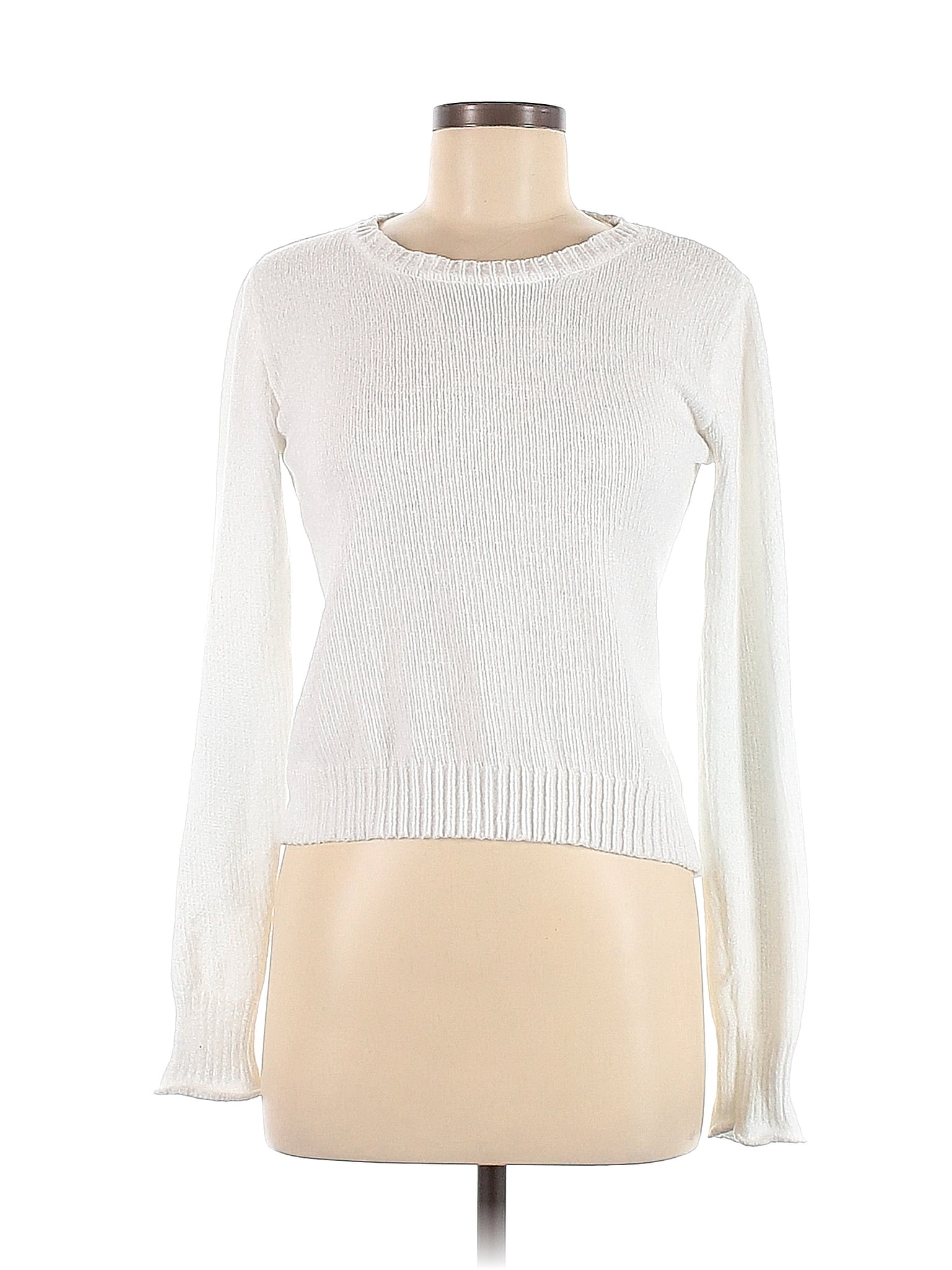 Love By Design 100% Polyester White Pullover Sweater Size M - 55% off ...