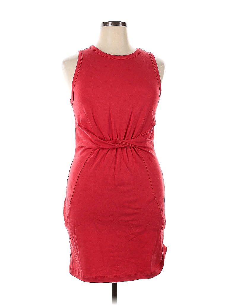 Socialite Red Casual Dress Size XL - 60% off | thredUP