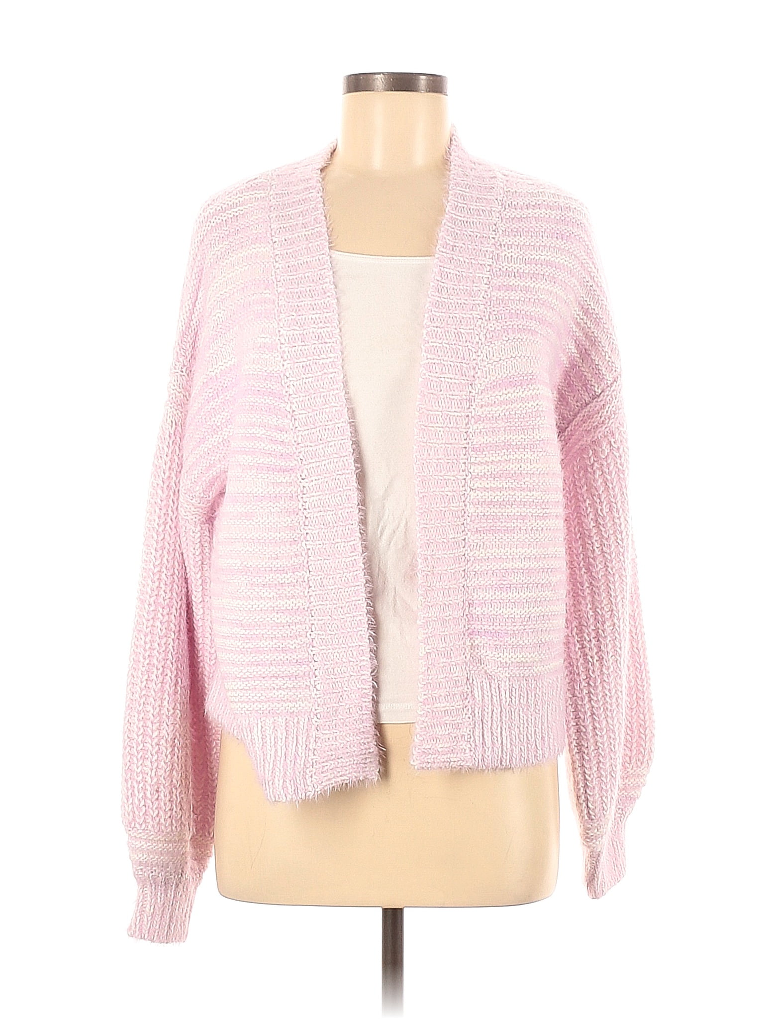 Akemi + Kin 100% Acrylic Pink Cardigan One Size - 73% off | thredUP