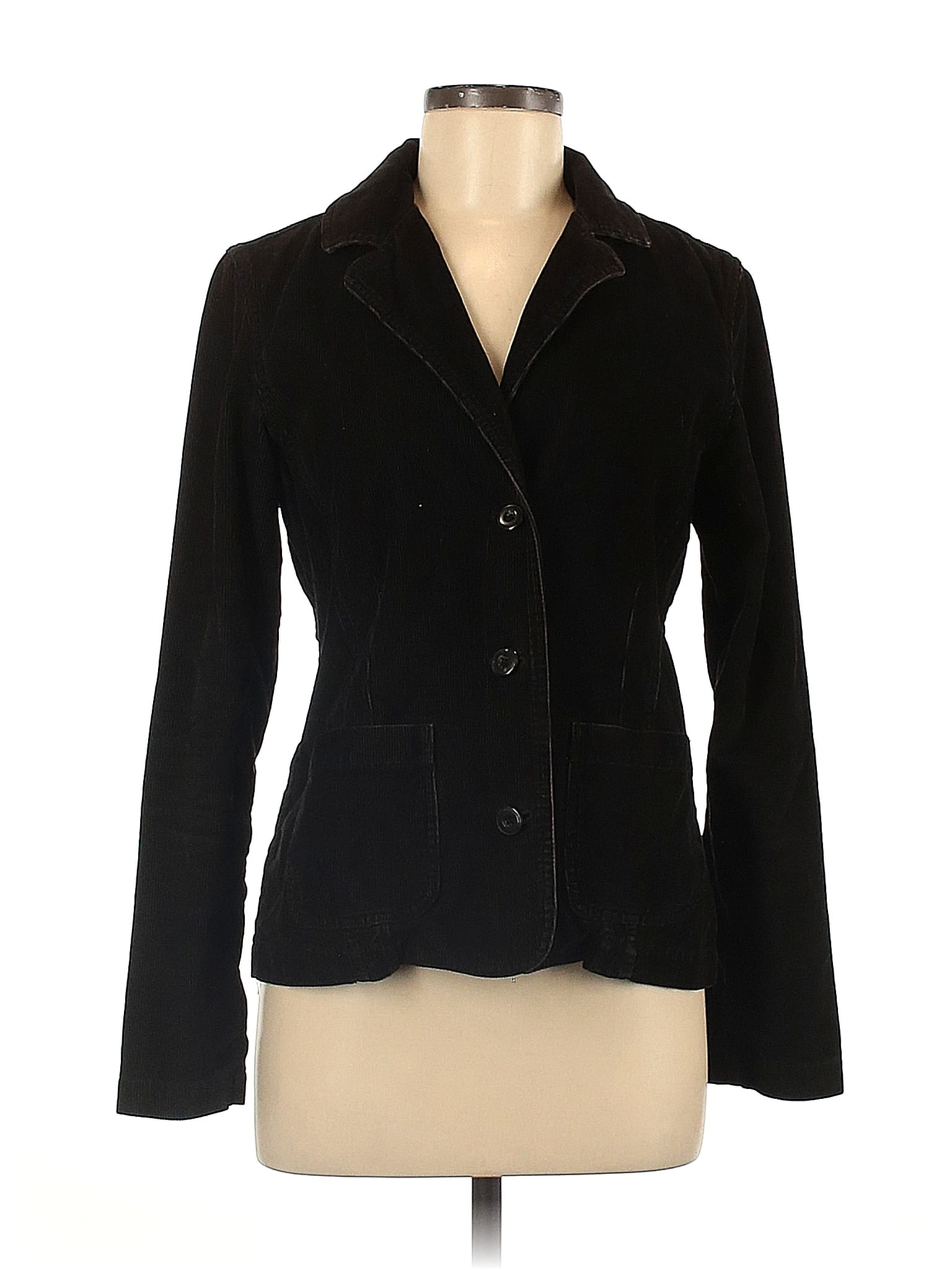 Eddie Bauer 100 Cotton Black Jacket Size M 77 Off Thredup