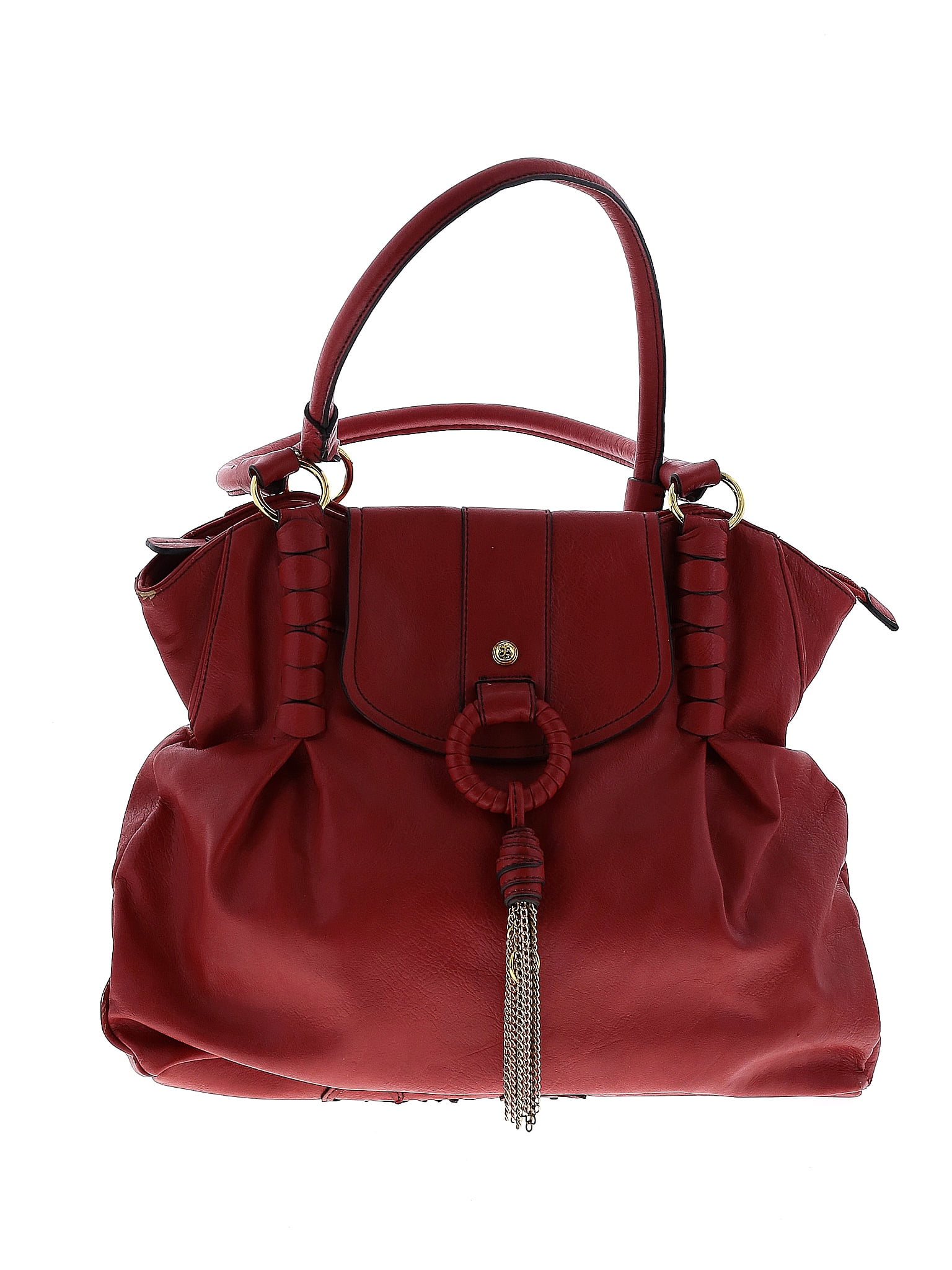 Jessica Simpson 100% Leather Red Leather Shoulder Bag One Size - 61% ...