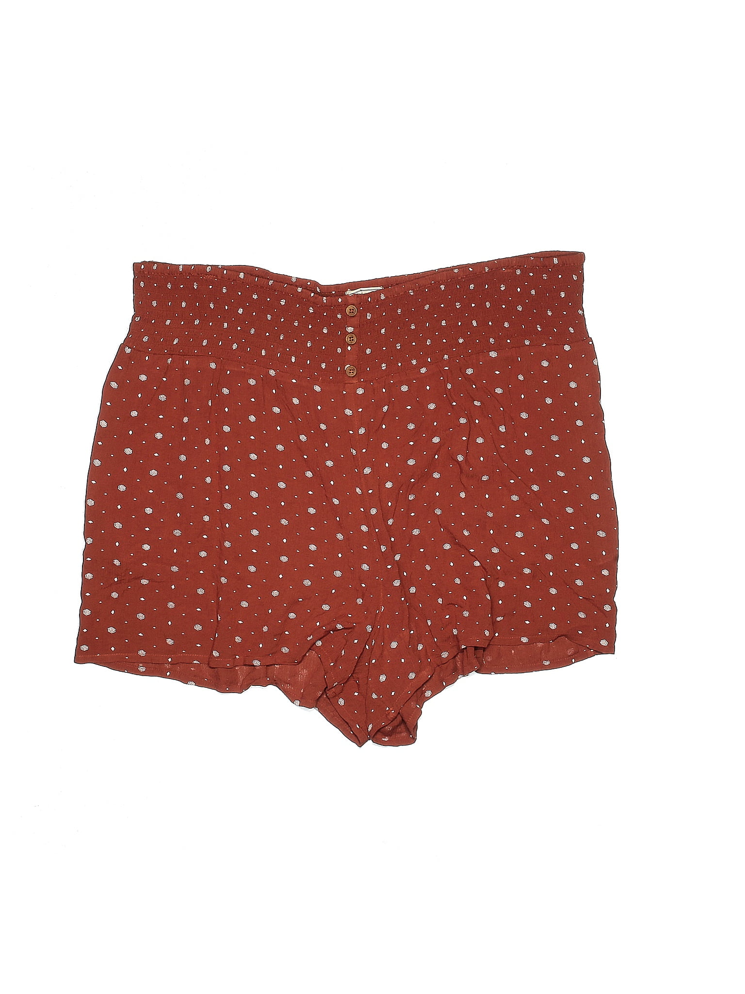 fat face 100% Lenzing Modal Polka Dots Red Shorts Size 14 - 72% off ...
