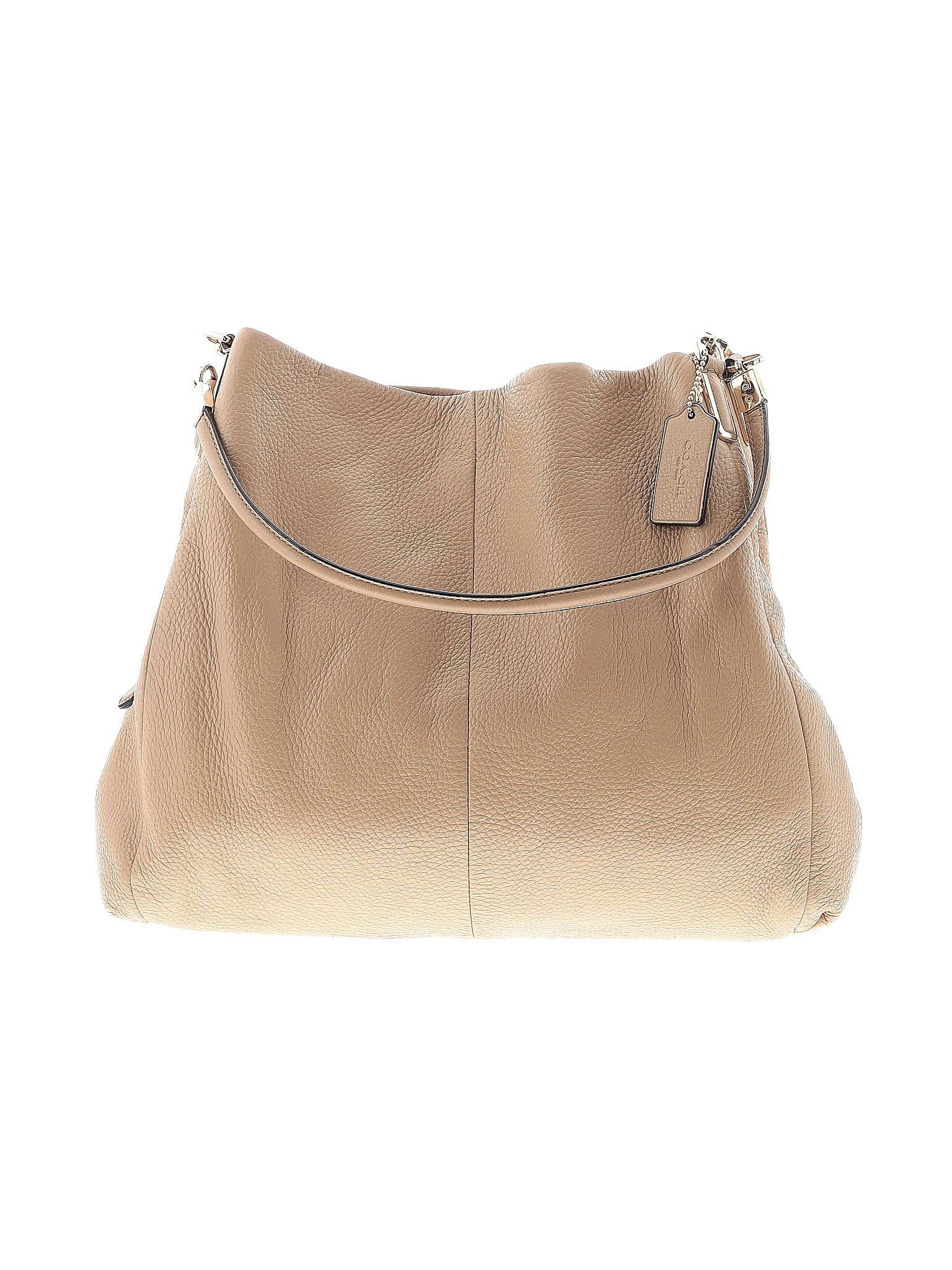 Coach Tan Leather Shoulder Bag One Size - 78% off | thredUP