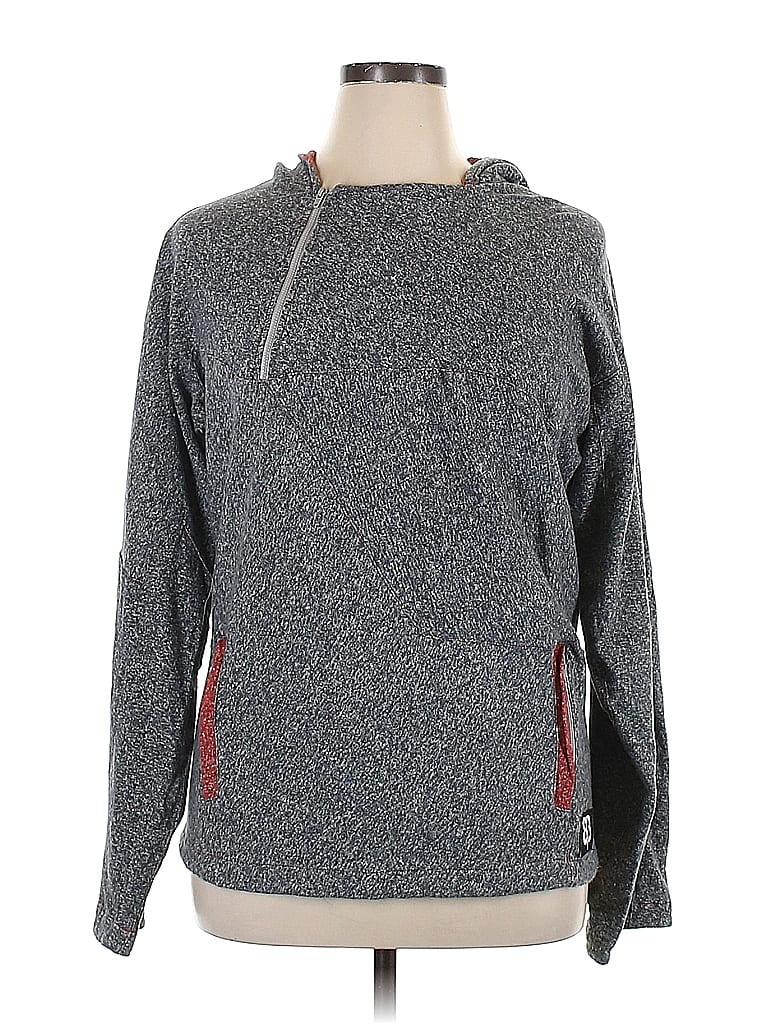 Betabrand Gray Pullover Hoodie Size XL - 66% off | thredUP