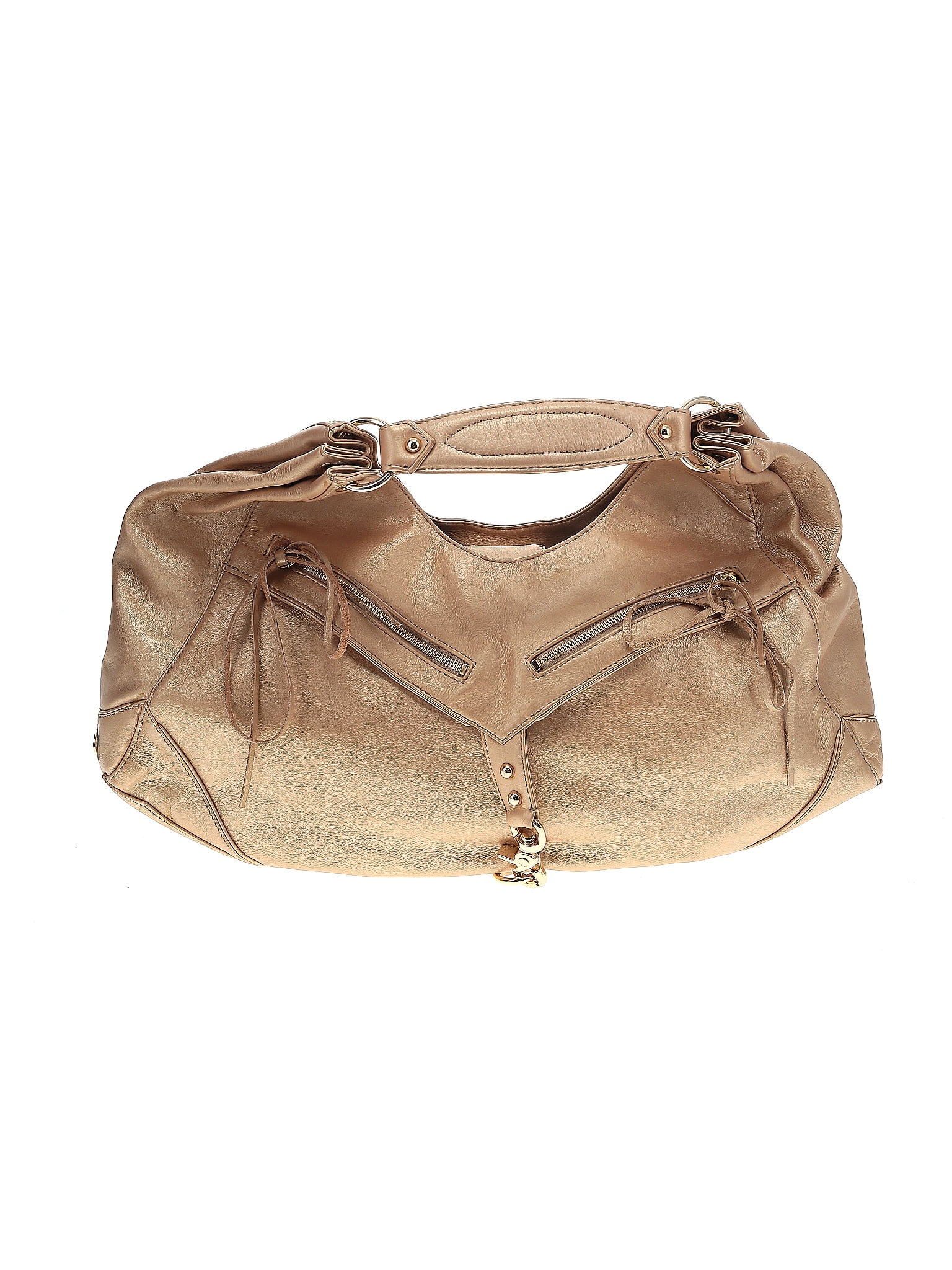 Botkier 100% Leather Solid Tan Gold Leather Shoulder Bag One Size - 77% ...