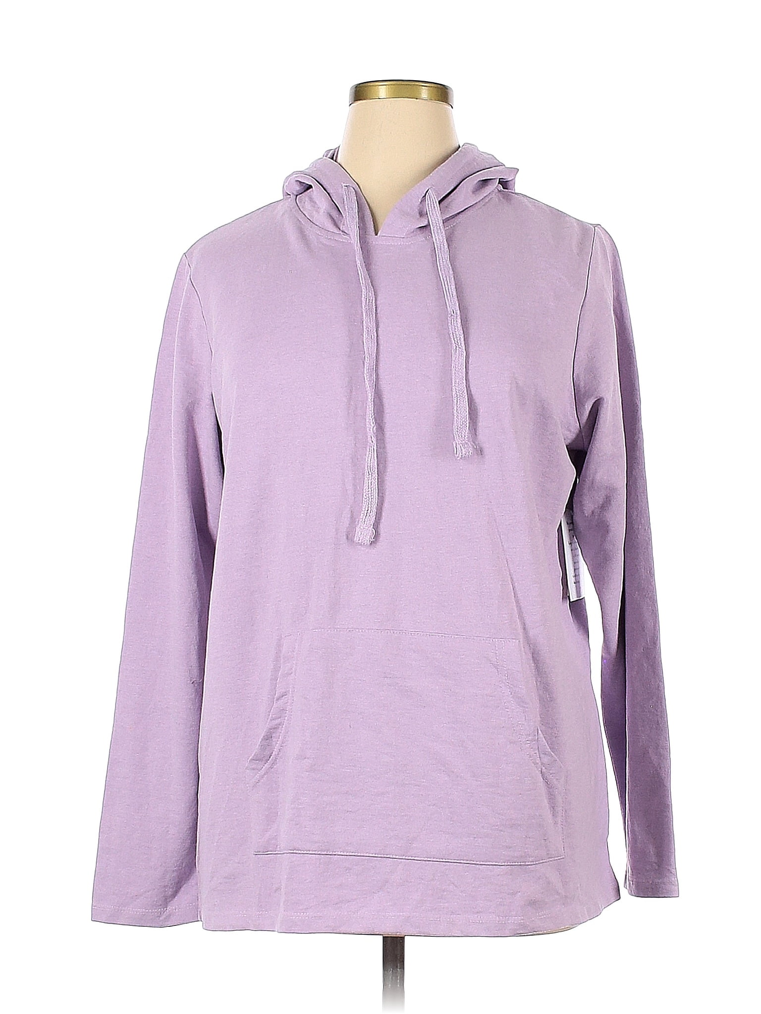 Bobbie Brooks Purple Pullover Hoodie Size 1x Plus 28 Off Thredup