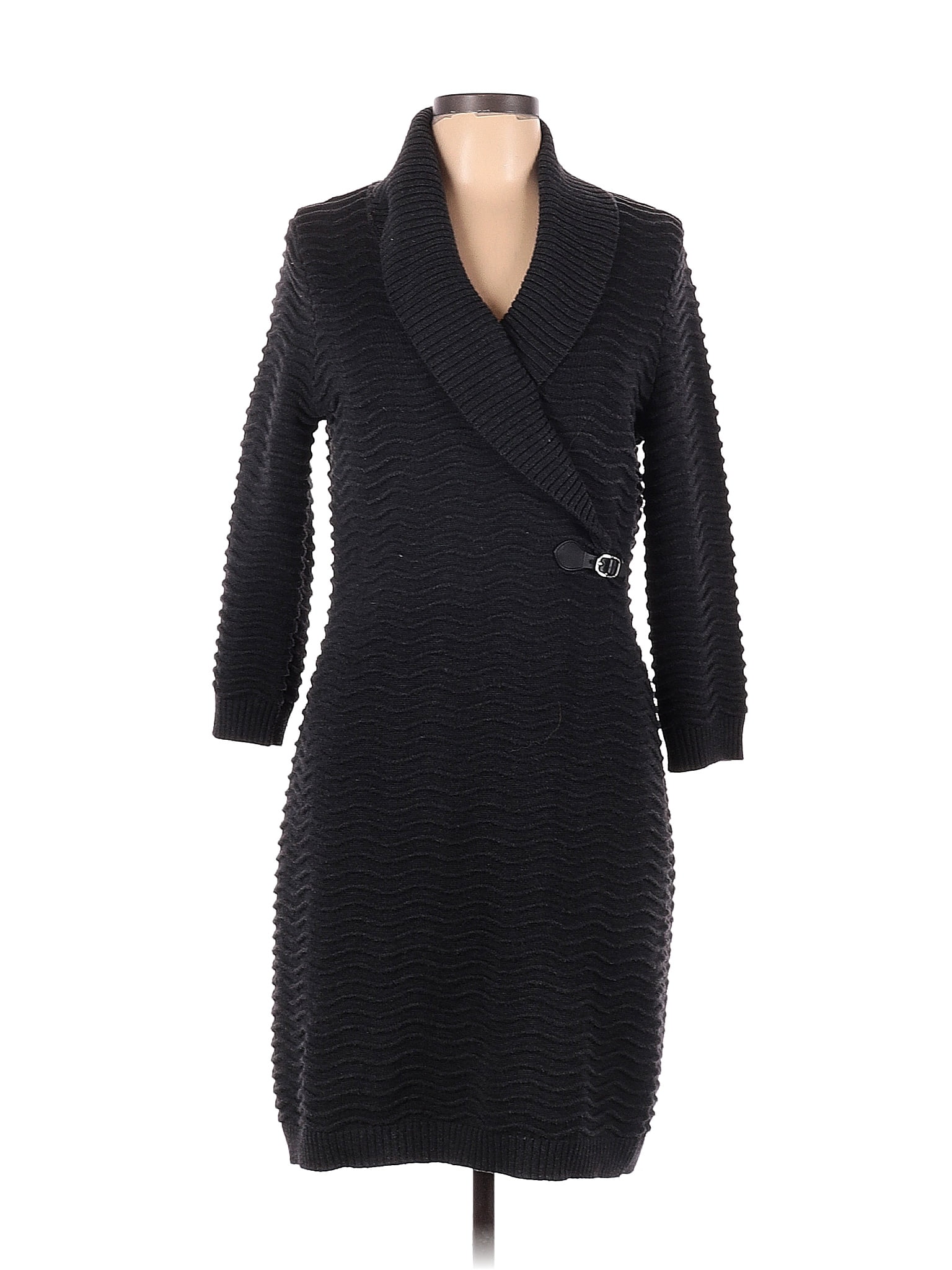 Calvin Klein Black Casual Dress Size L 71 Off Thredup