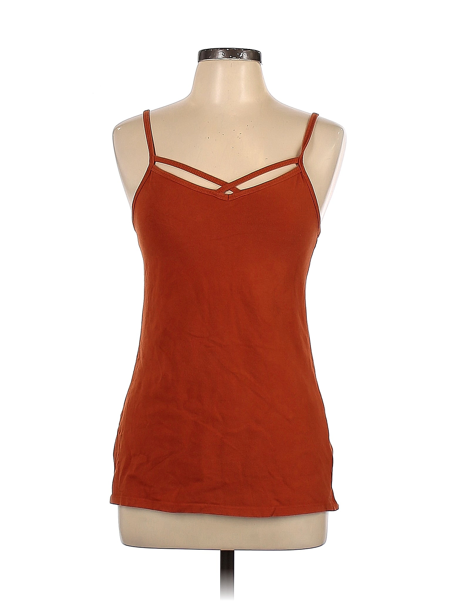 Torrid Orange Sleeveless Top Size Lg Plus (0) (Plus) - 52% off | thredUP
