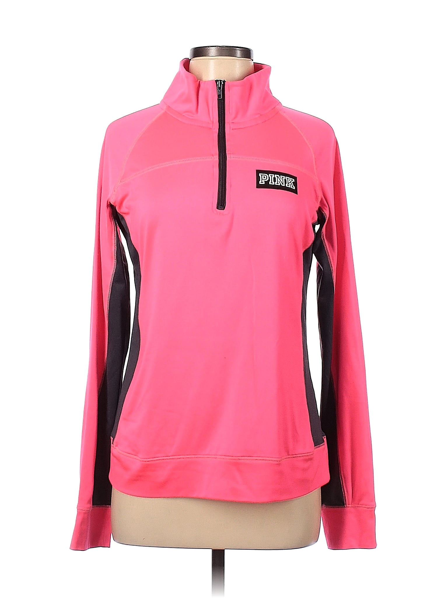 Victorias Secret Pink Pink Track Jacket Size M 48 Off Thredup