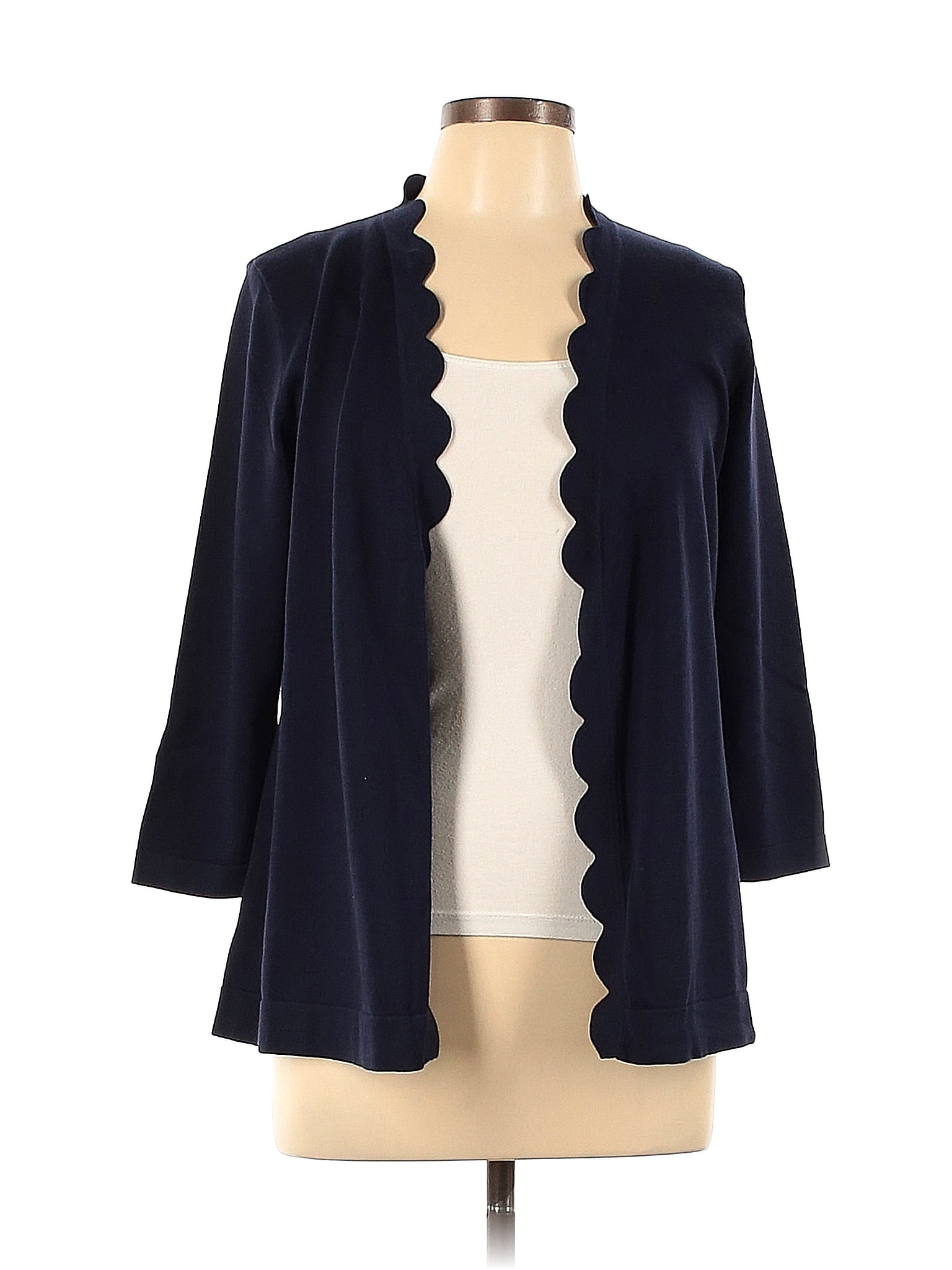 Talbots Outlet 100% Cotton Blue Cardigan Size M - 52% off | thredUP