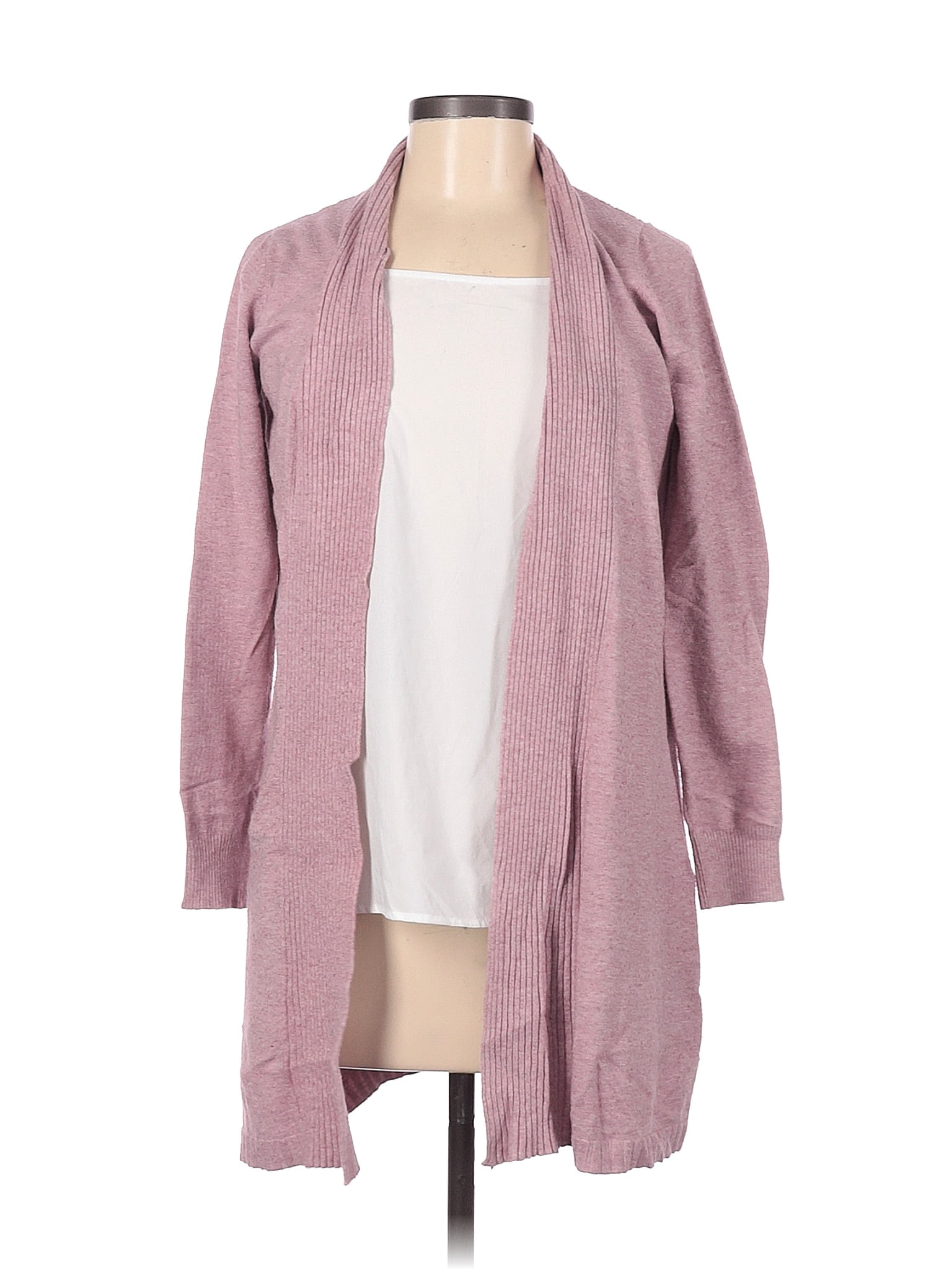 Evolution by Cyrus Pink Cardigan Size M - 93% off | thredUP