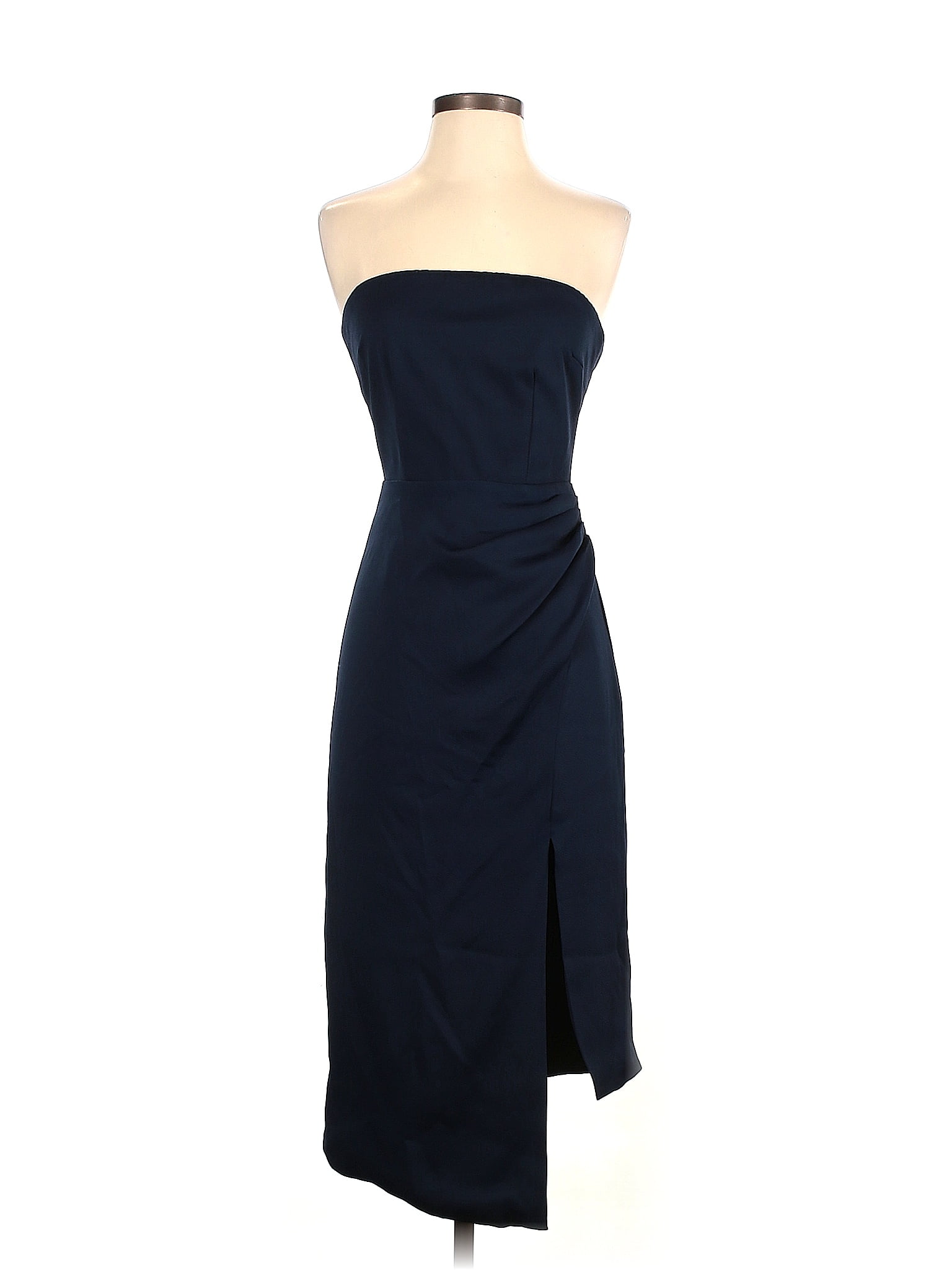 Cushnie for Target 100% Polyester Solid Navy Blue Cocktail Dress Size 0 ...