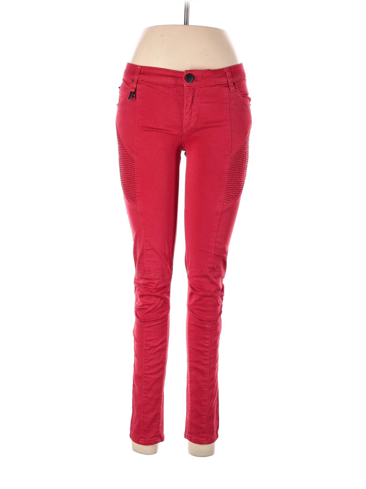 Pierre Balmain Red Jeans 28 Waist - 92% off | thredUP
