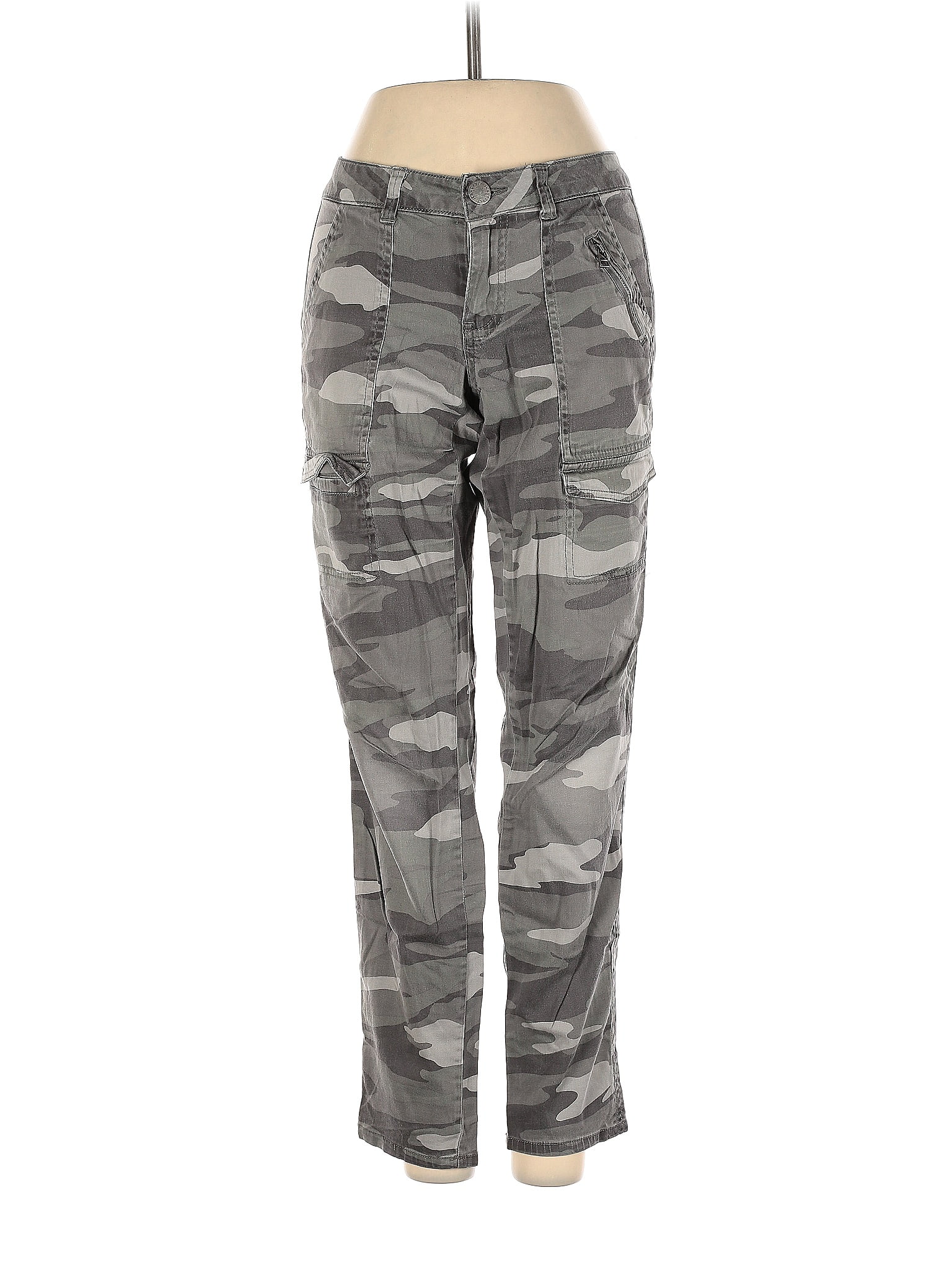 Jolt Gray Cargo Pants Size 1 - 63% off | thredUP