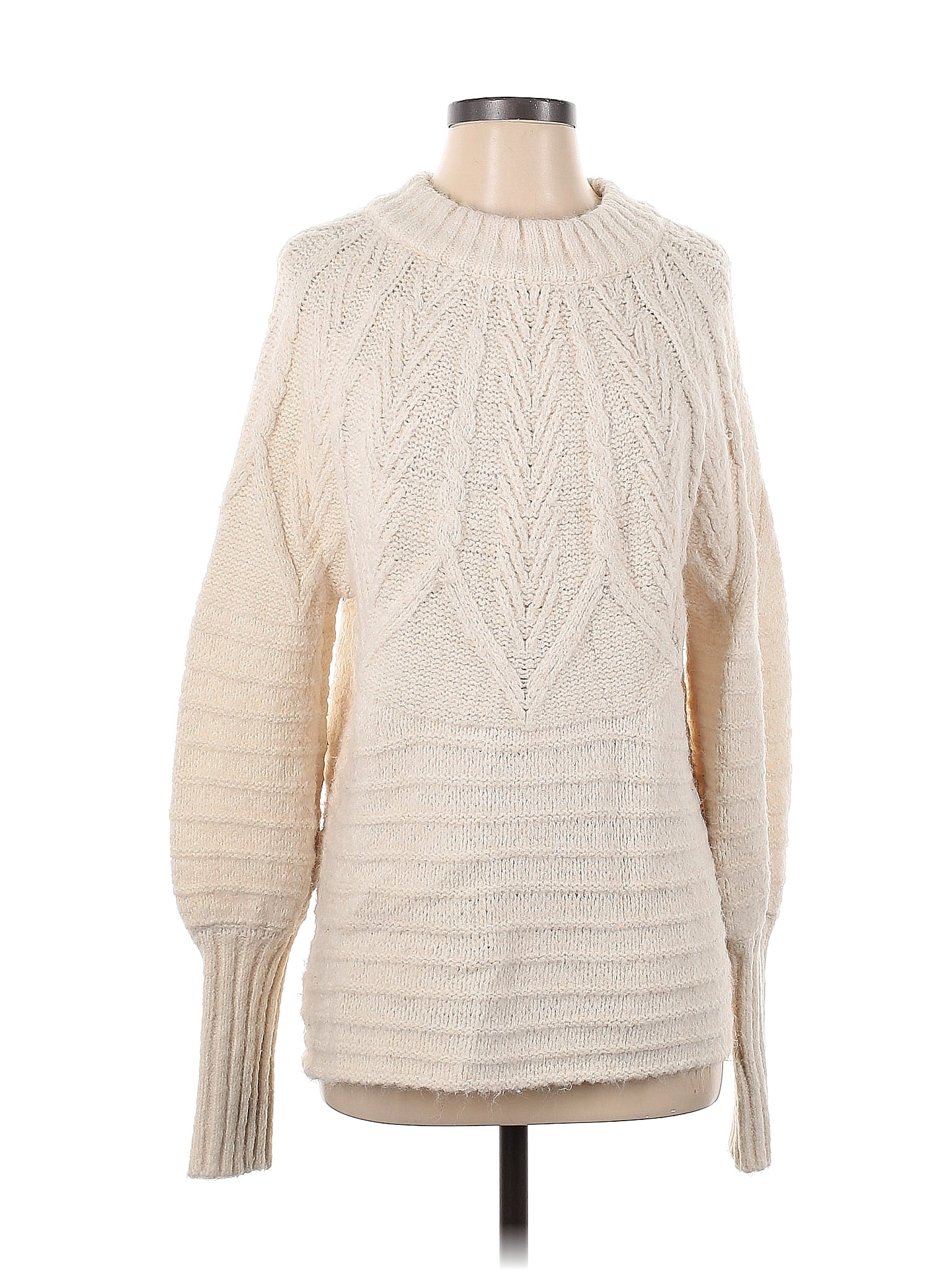 Universal Thread Ivory Pullover Sweater Size S - 44% off | thredUP