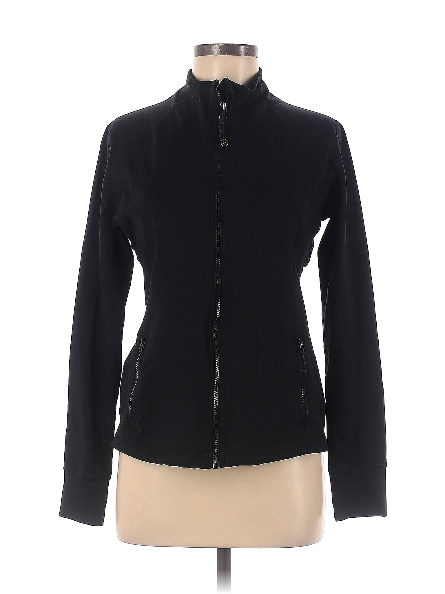 90 Degree by Reflex Solid Black Track Jacket Size M - 68% off | ThredUp