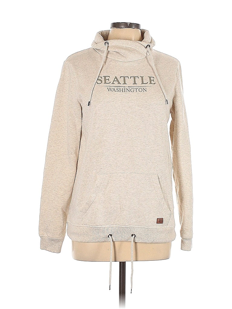 Crossover by Techstyles Tan Sweatshirt Size L - 47% off | thredUP