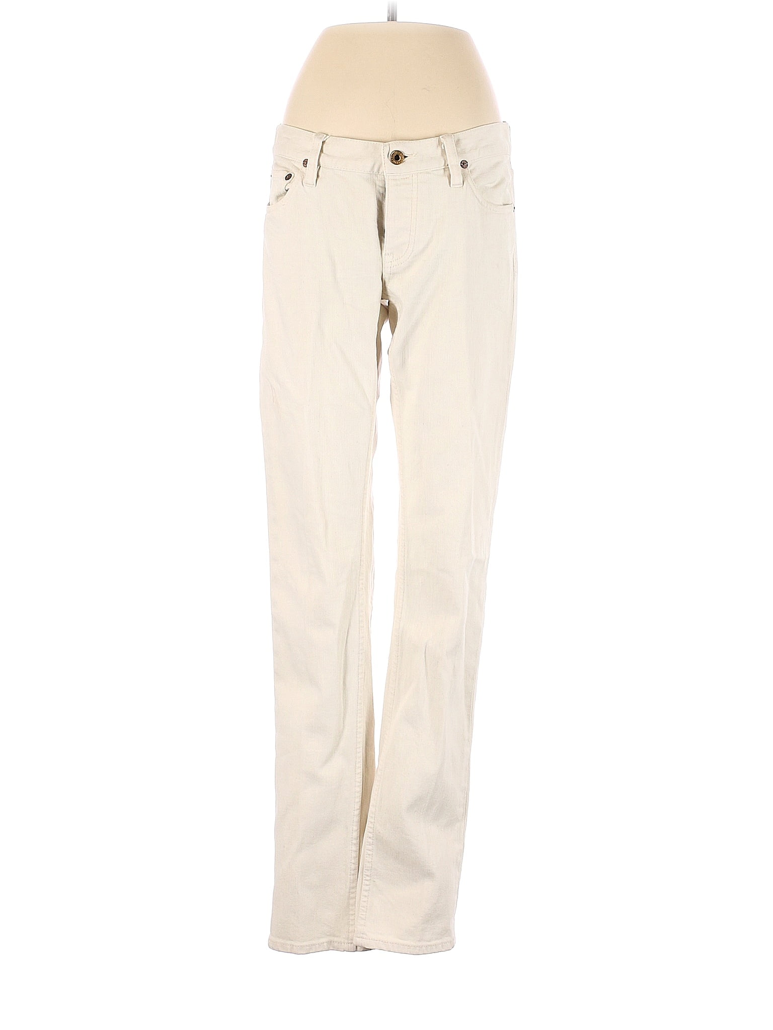 Ralph Lauren Ivory Jeans 27 Waist - 74% off | thredUP