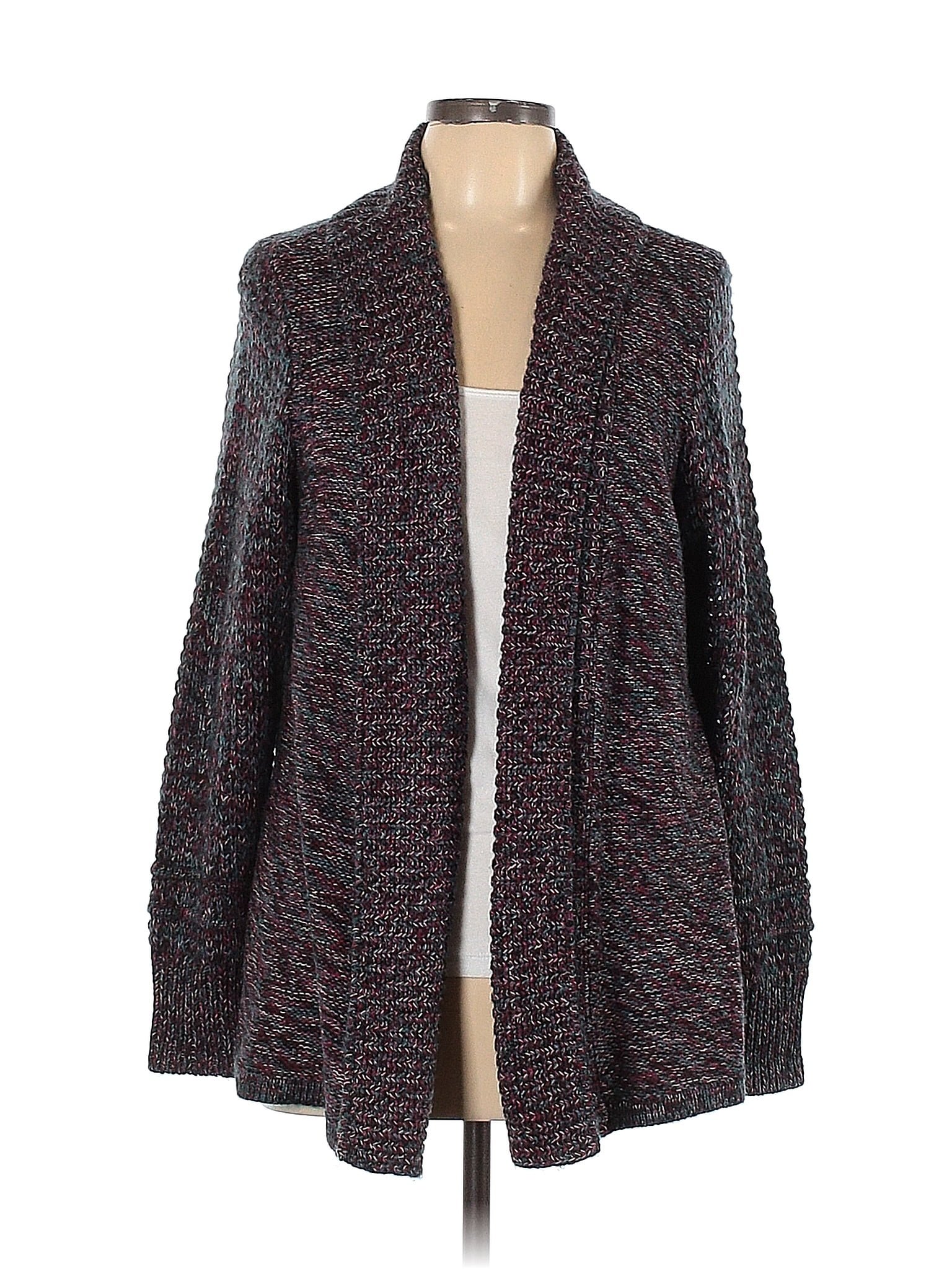 Christopher & Banks Burgundy Cardigan Size XL - 68% off | thredUP