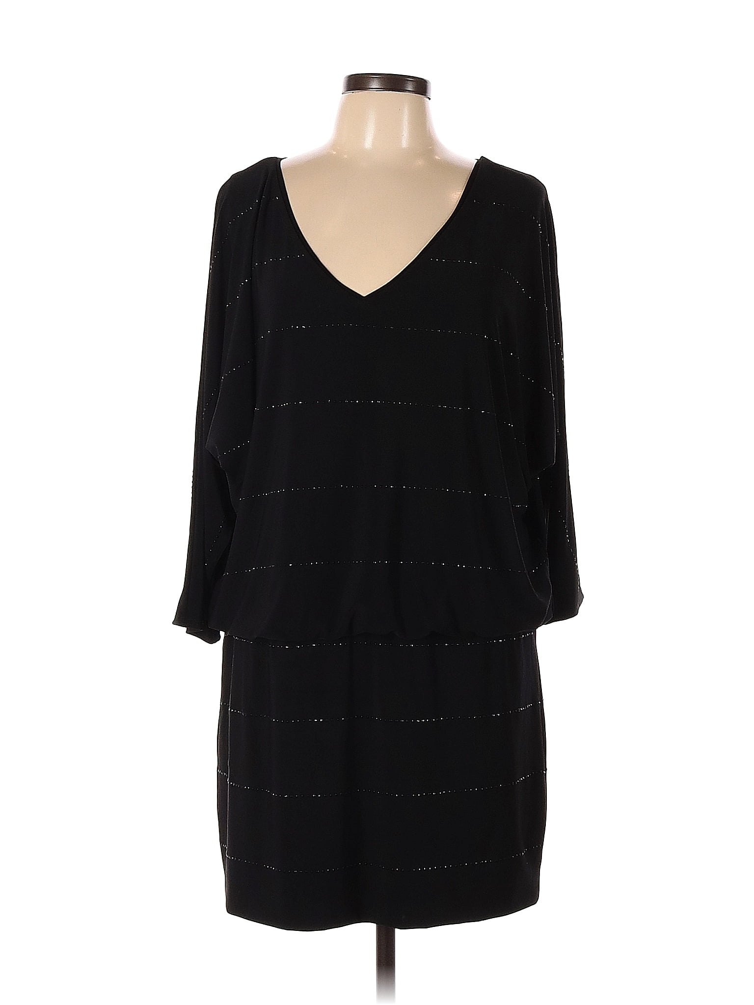 White House Black Market Black Casual Dress Size L 70 Off Thredup