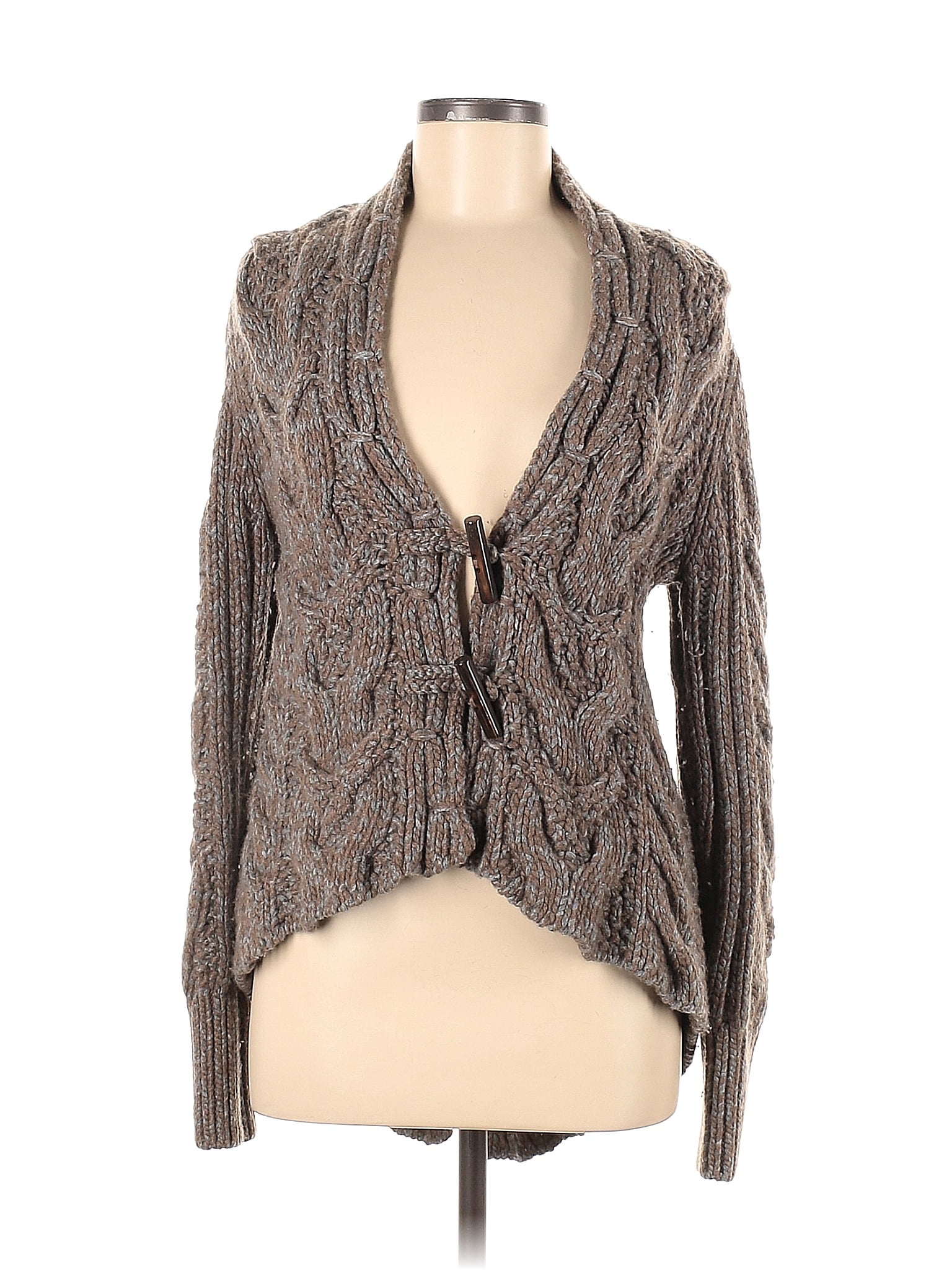 Brunello Cucinelli 100% Cashmere Gray Cashmere Cardigan Size L - 80% ... Brunello Cucinelli 100% Cashmere Gray Cashmere Cardigan Size L - 80% ...