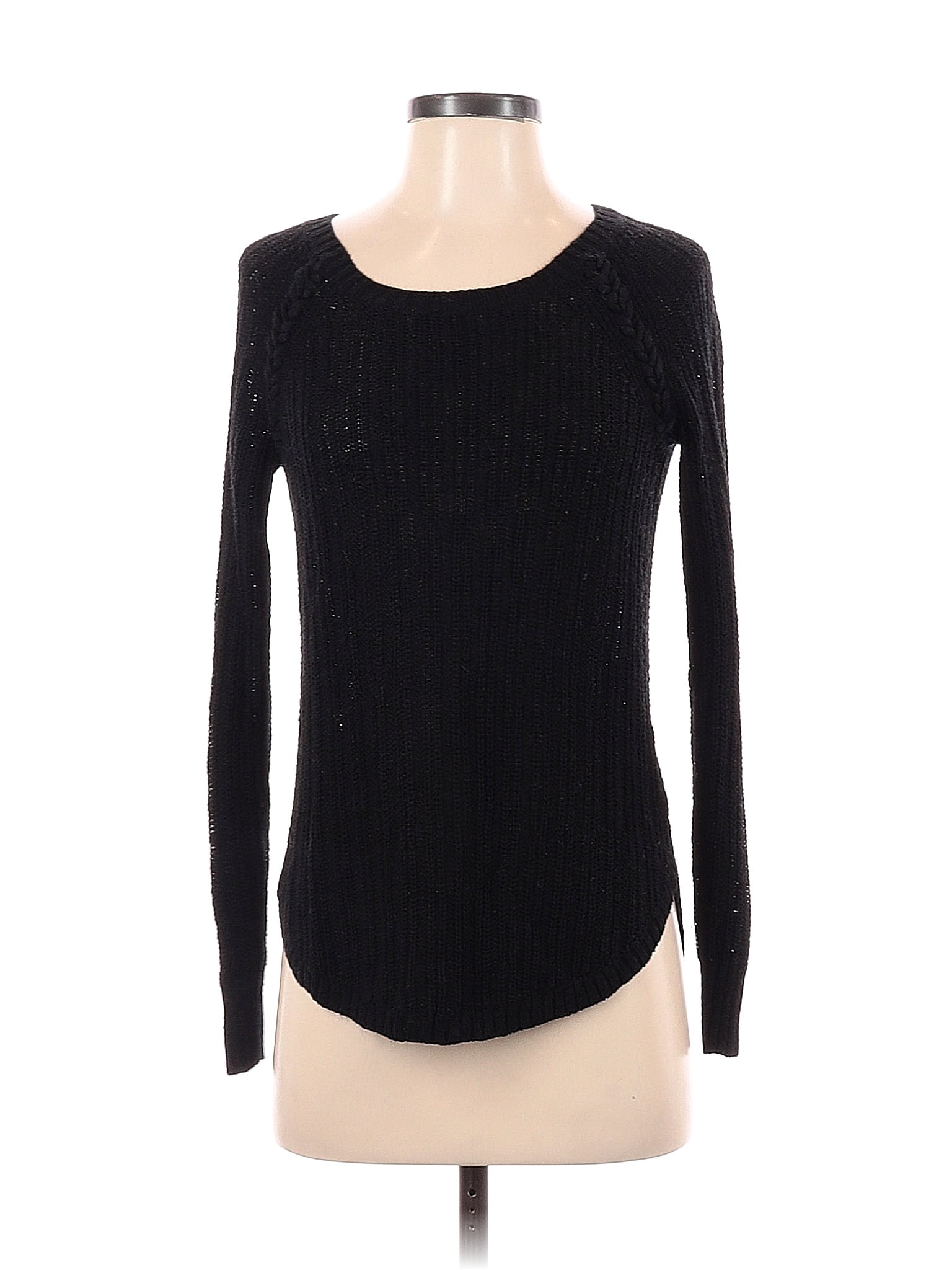 Pink Republic Black Pullover Sweater Size S - 87% off | thredUP