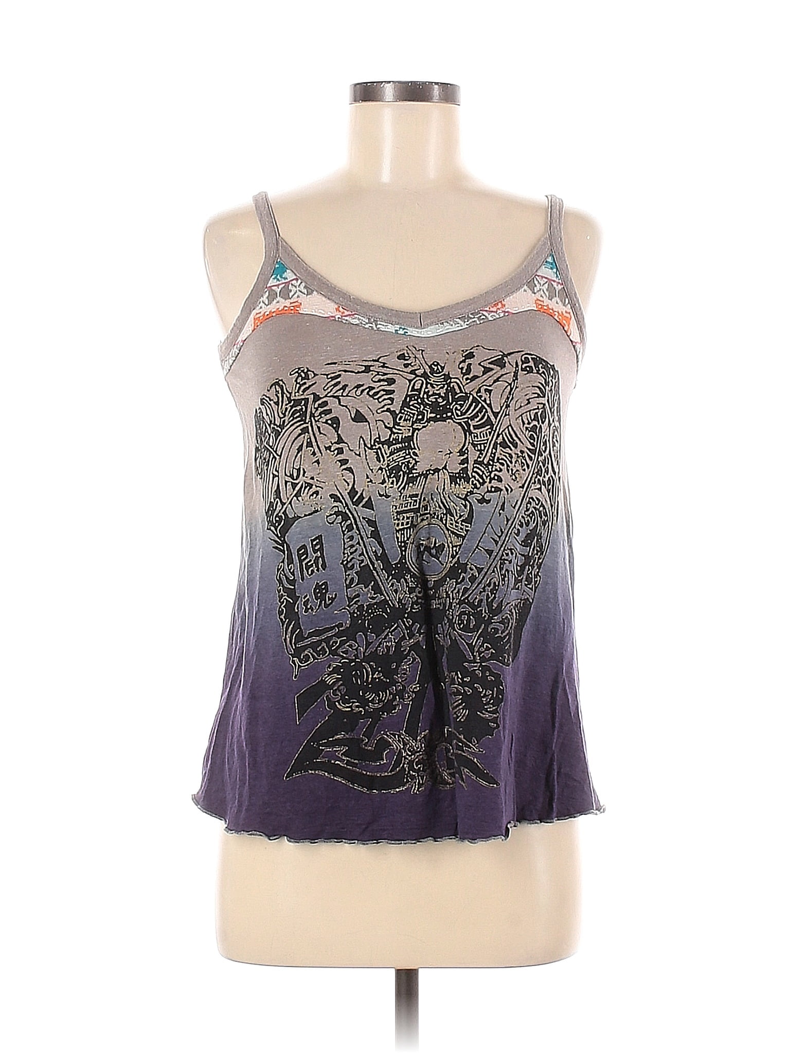 Parasuco Denim Legend Purple Tank Top Size S - 65% off | ThredUp