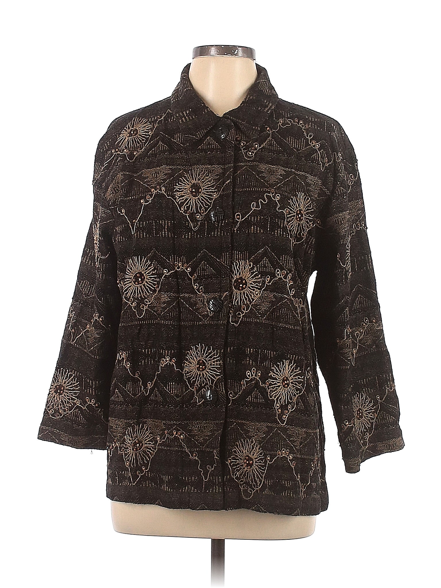 Chico's Design Brown Cardigan Size XL (3) - 73% off | thredUP