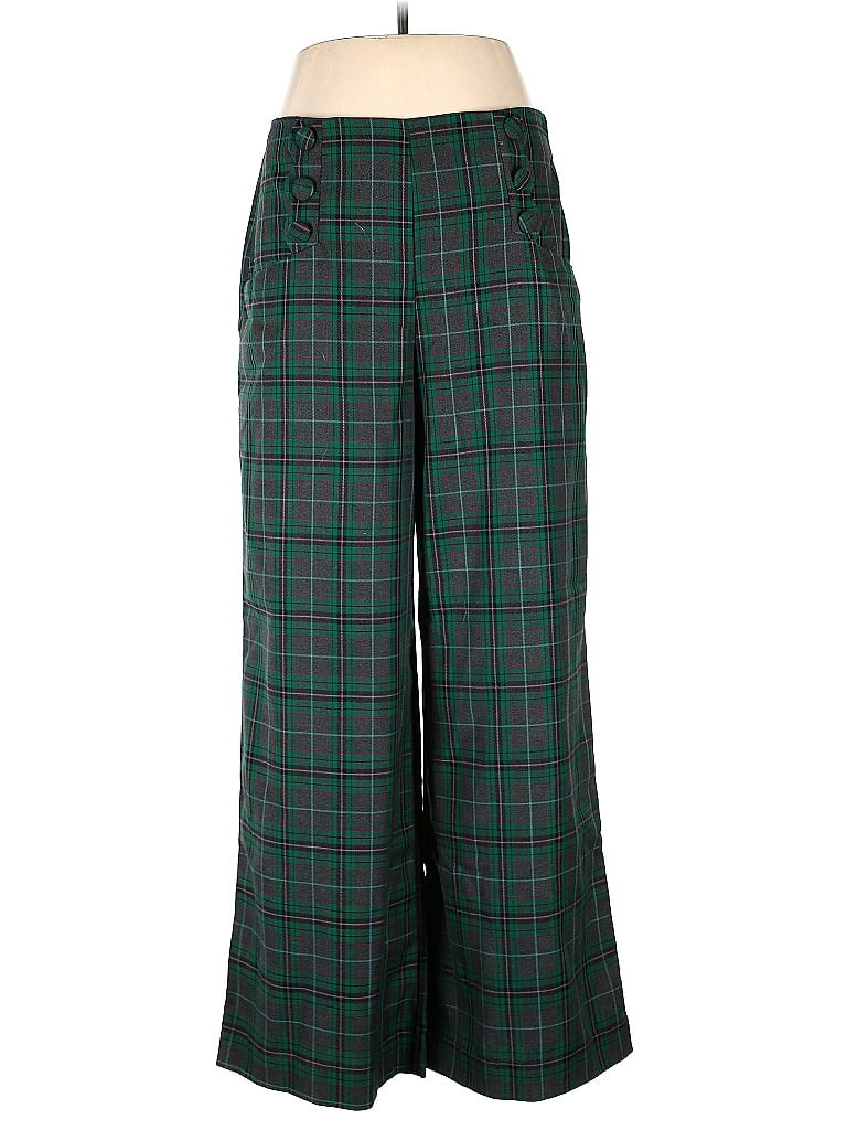Unique Vintage Plaid Multi Color Green Dress Pants Size XL - 68% off ...