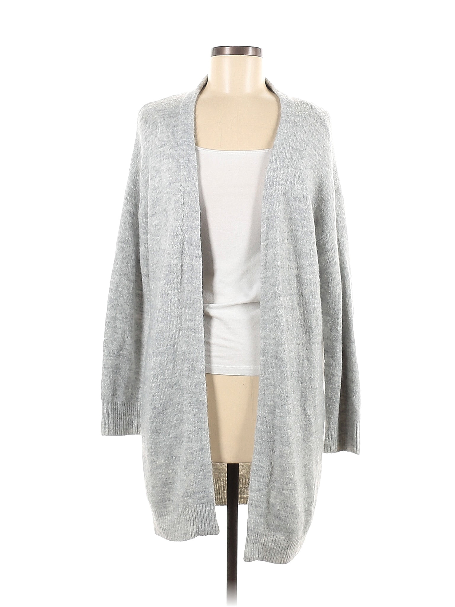 Sophie Rue Color Block Marled Gray Cardigan Size M - 70% off | ThredUp