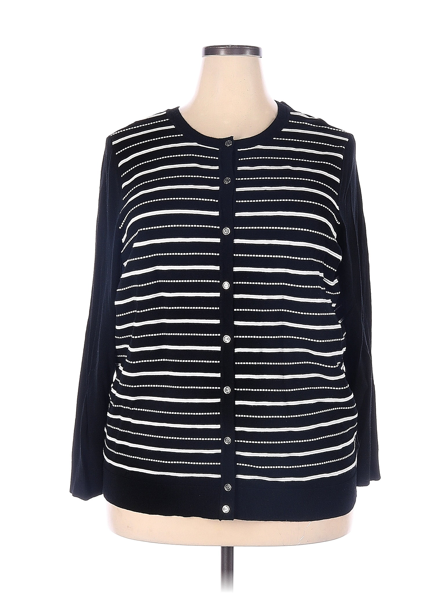 Croft & Barrow Blue Cardigan Size 2X (Plus) - 50% off | thredUP