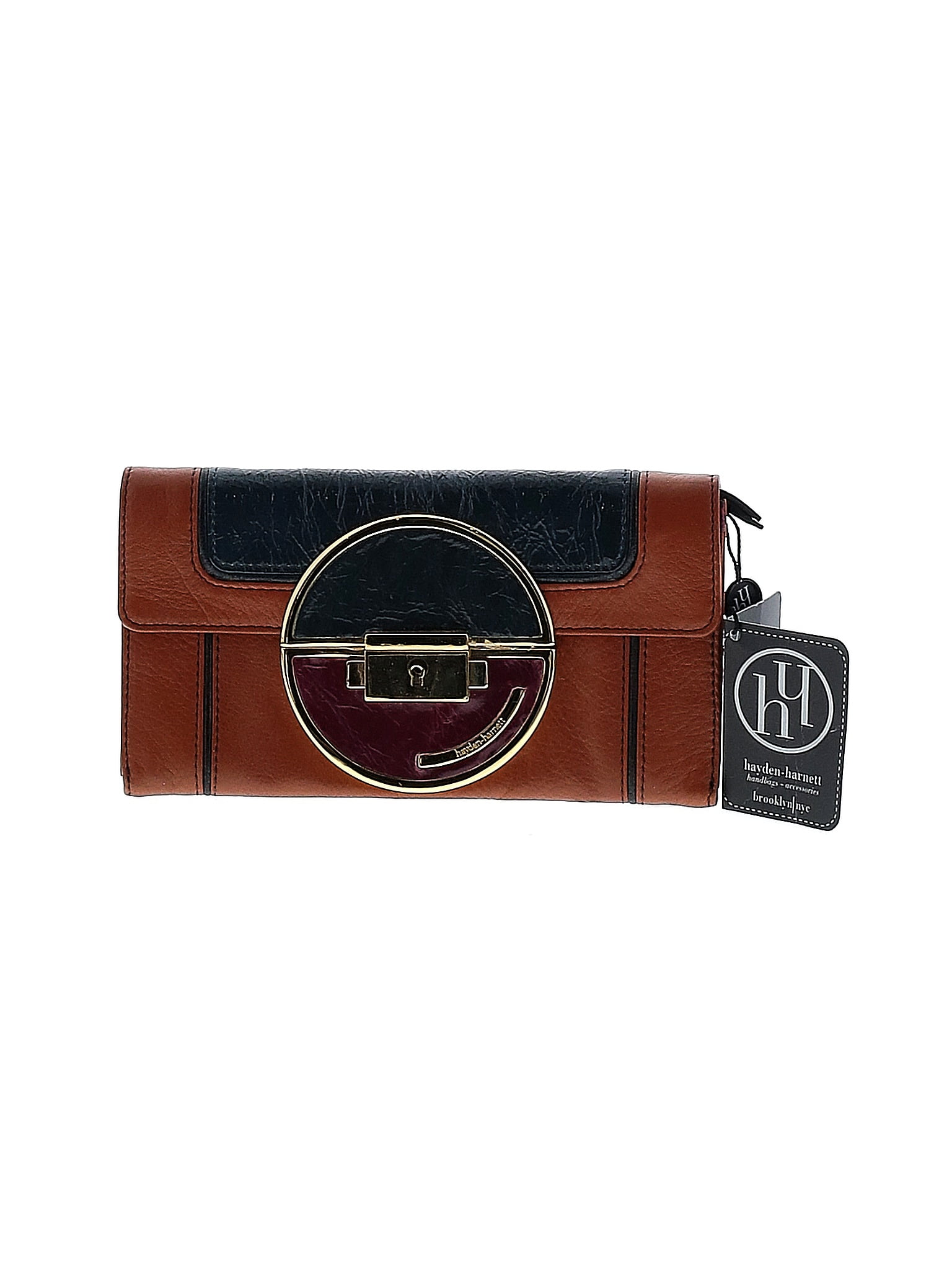Hayden Harnett 100% Leather Burgundy Leather Clutch One Size - 80% off ...