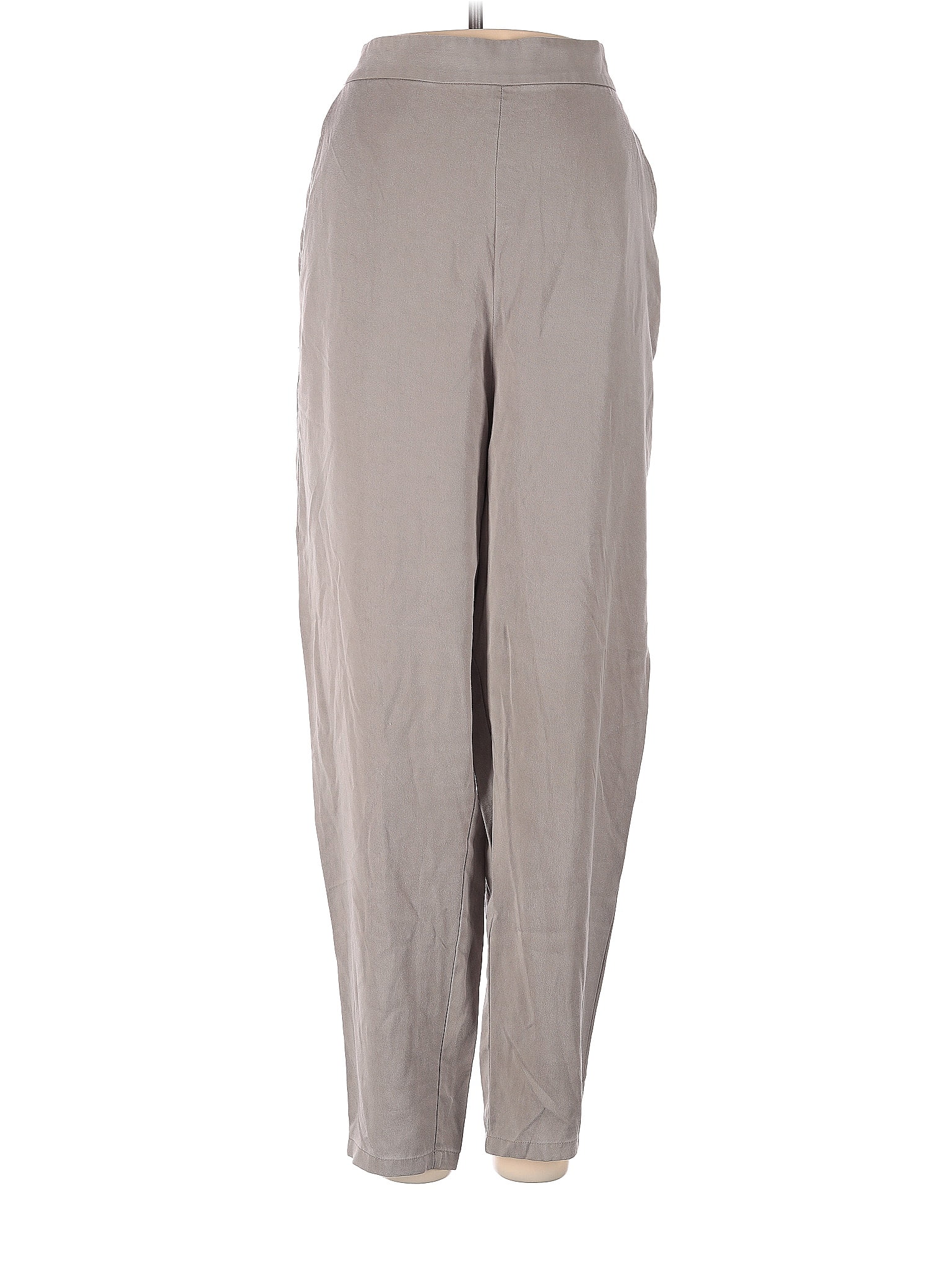 Eileen Fisher 100% Tencel Gray Casual Pants Size S - 75% off | thredUP