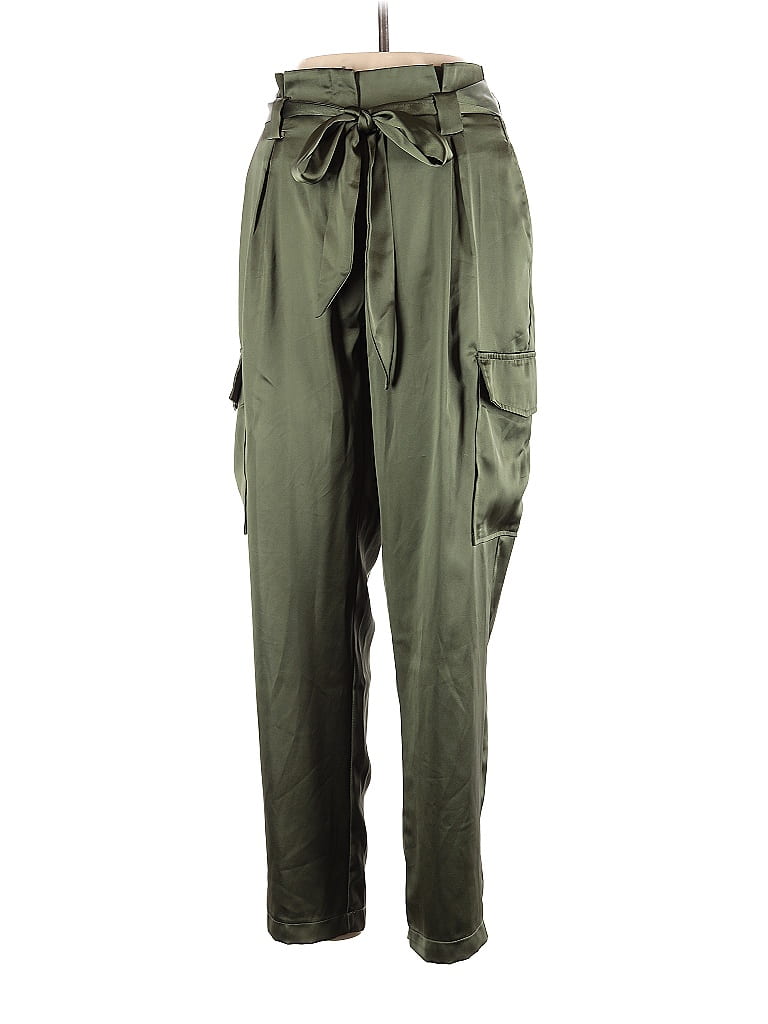 GeeGee 100% Polyester Green Dress Pants Size M - 53% off | thredUP