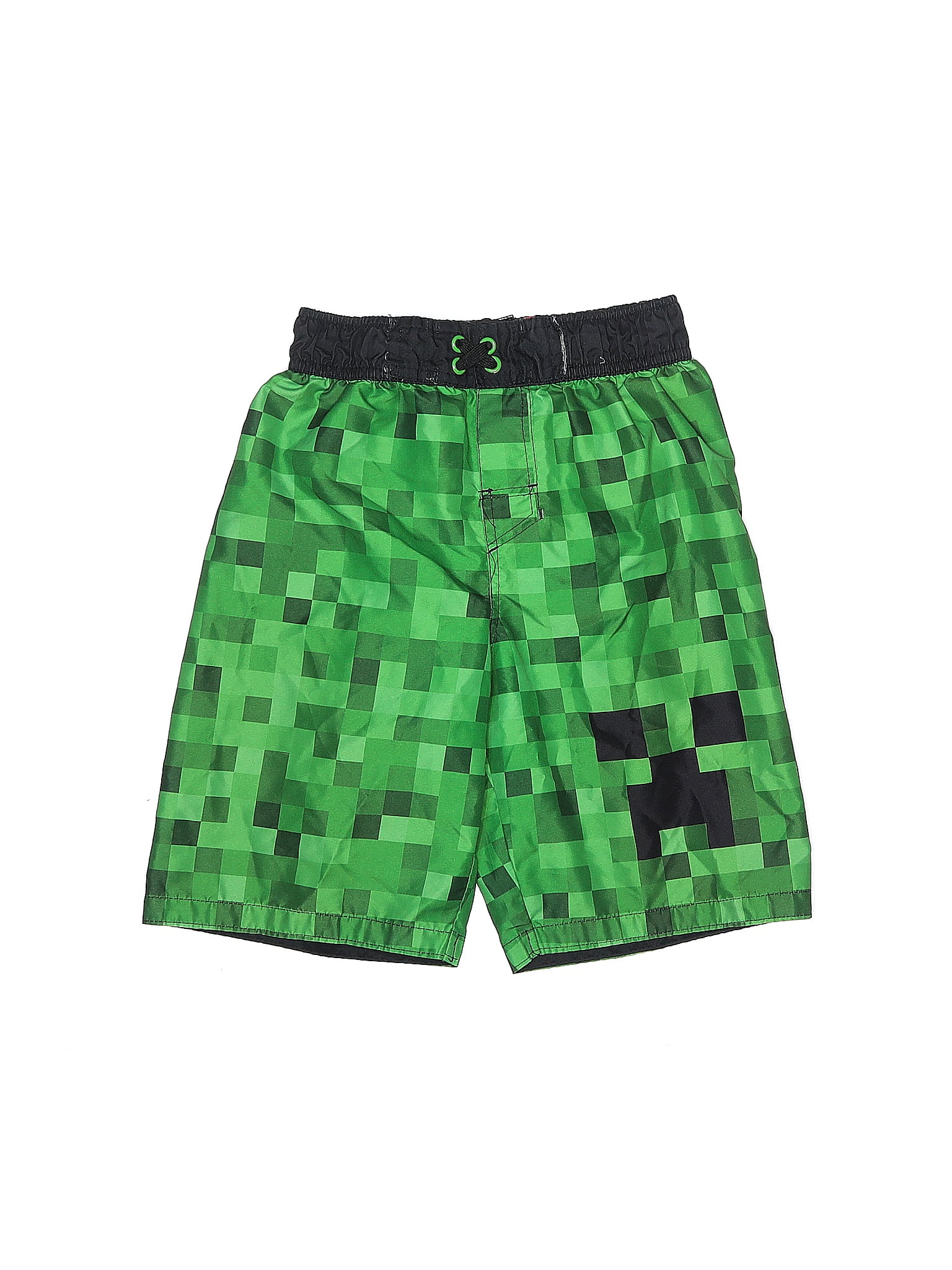 Minecraft 100% Polyester Green Board Shorts Size M (Infants) - 11% off ...