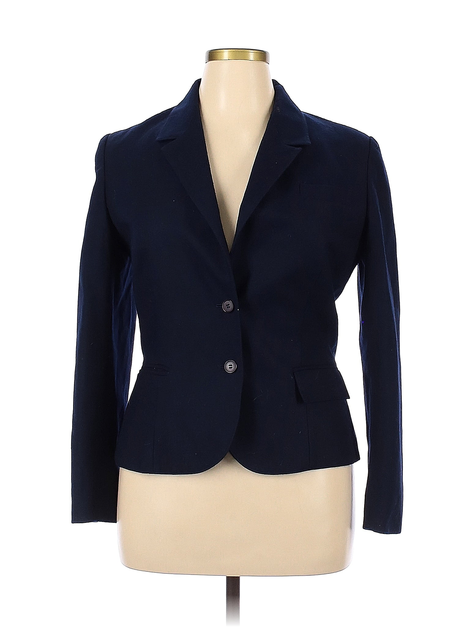 Prestige of Boston 100% Wool Blue Blazer Size 16 - 64% off | thredUP