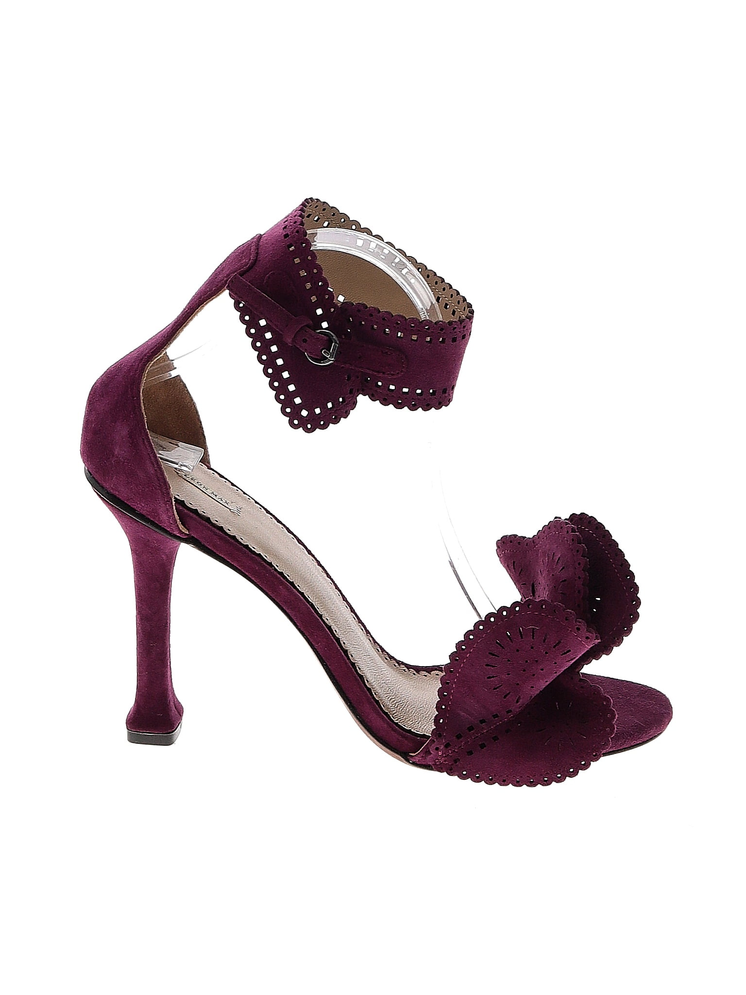 Leon Max Burgundy Heels Size 9 - 76% off | thredUP