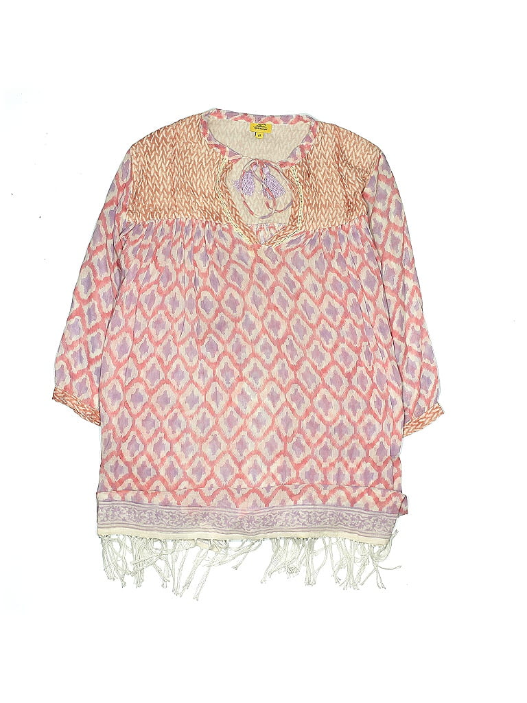 Roberta Roller Rabbit 100% Cotton Pink Swimsuit Cover Up Size M - 57% ...