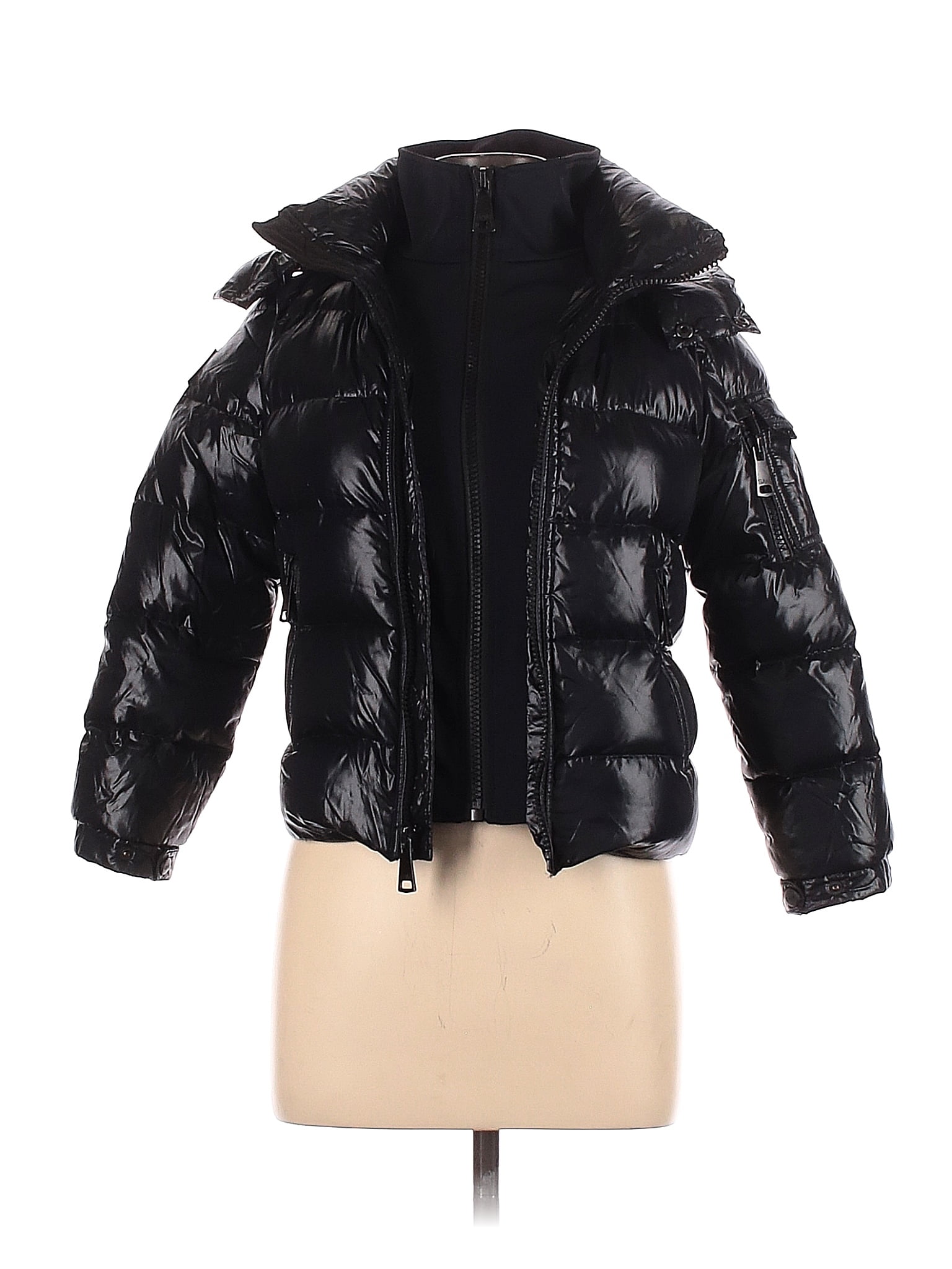 SAM 100% Nylon Solid Black Track Jacket Size 9-12 mo - 66% off | ThredUp