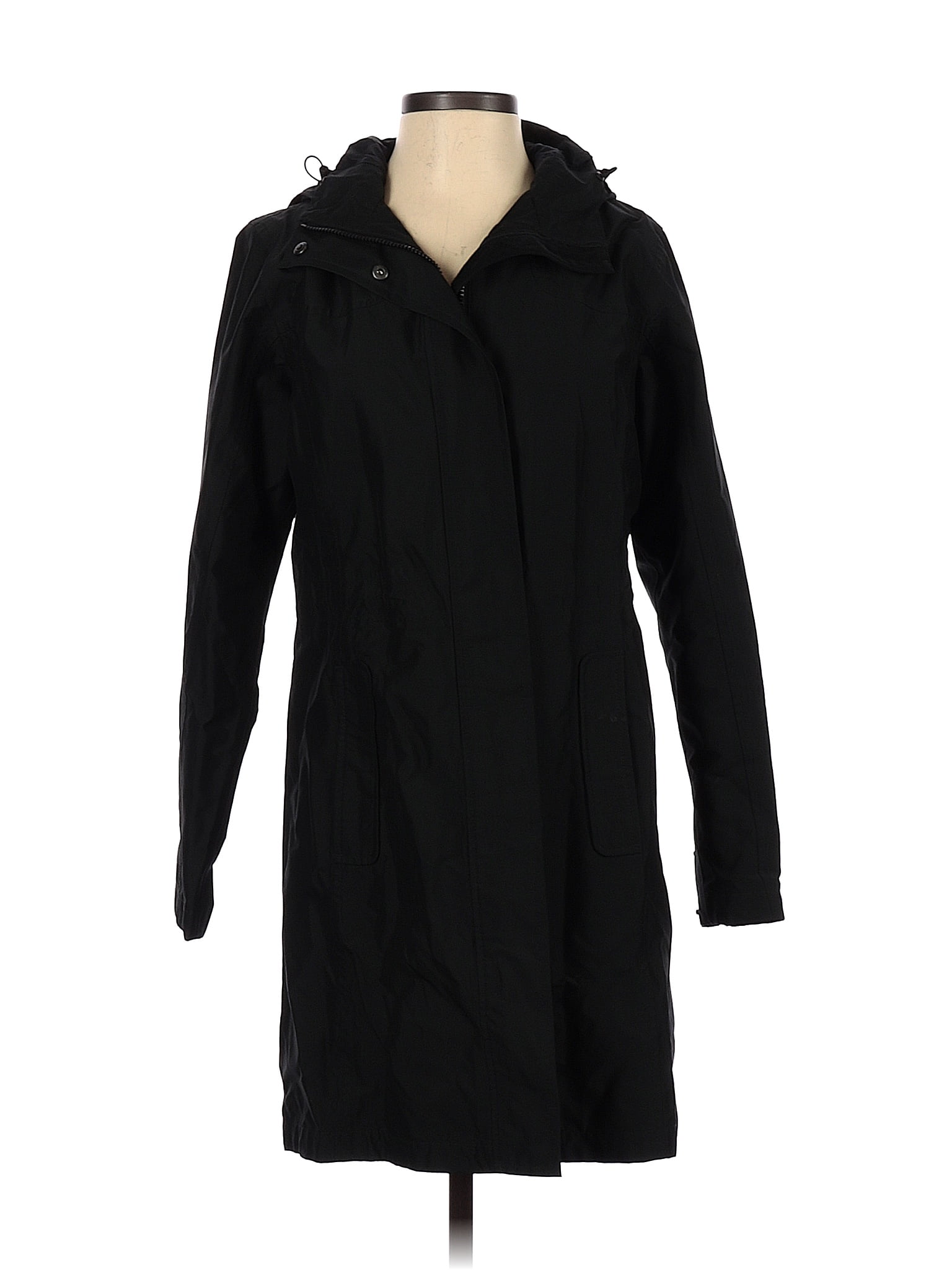 L.L.Bean 100% Polyester Black Coat Size XS - 58% off | thredUP