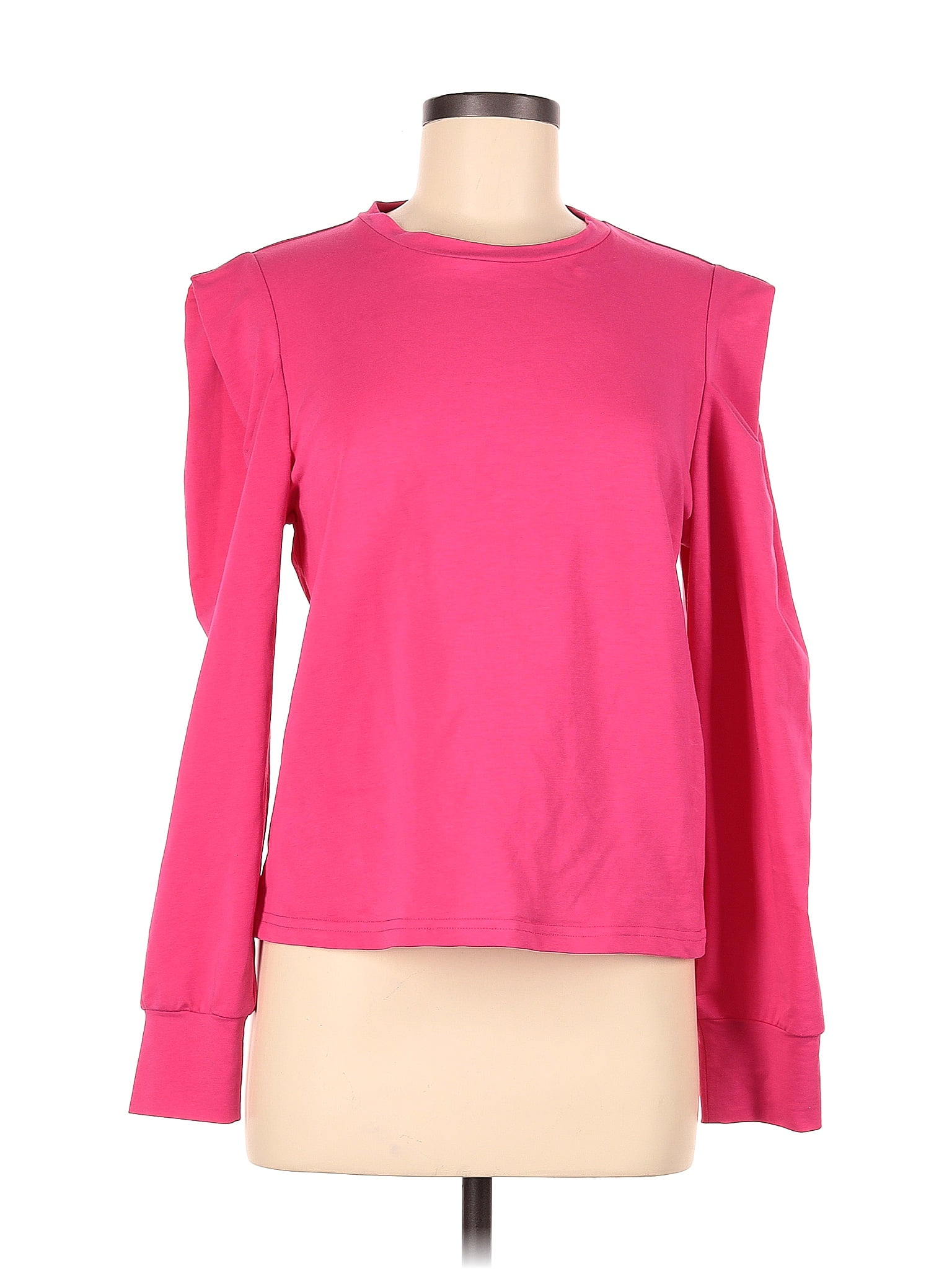 Walter Baker Solid Pink Sweatshirt Size M - 80% off | ThredUp
