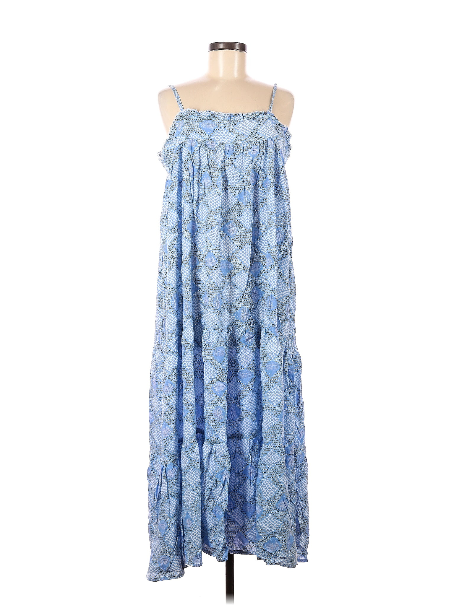 Tuckernuck 100% Rayon Blue Cocktail Dress Size M - 78% off | thredUP