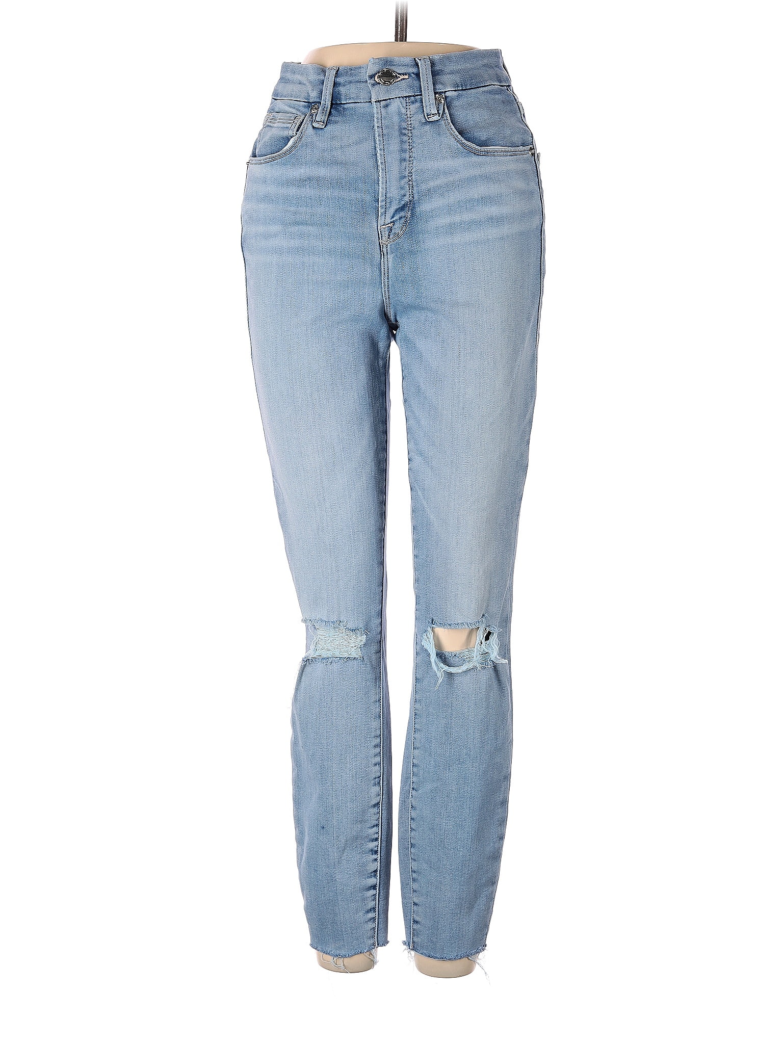 Good American Blue Jeans Size Med (2) - 72% off | ThredUp