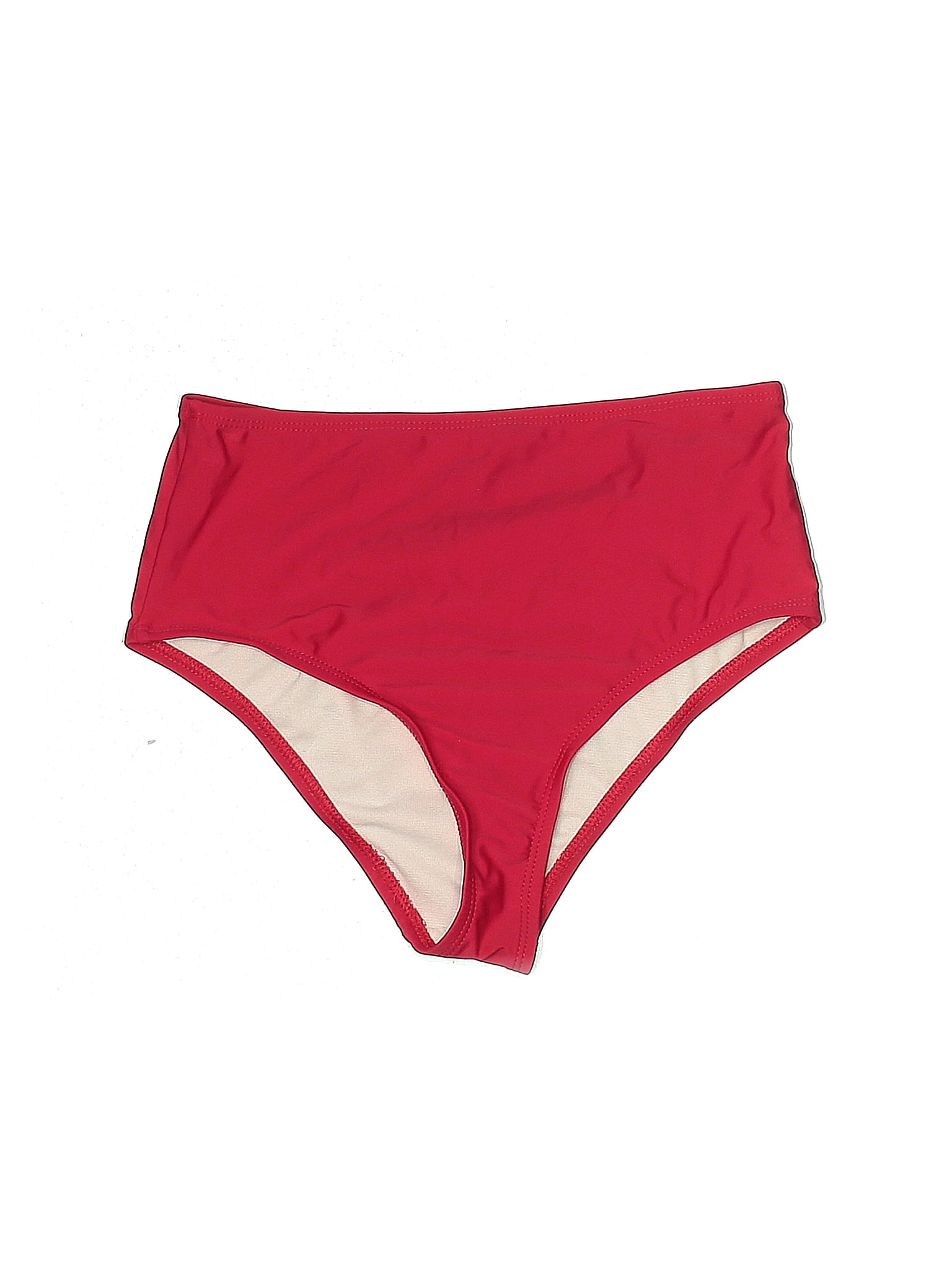 Fashion Nova 100% Polyester Red Swimsuit Bottoms Size 6 - 30% off | thredUP